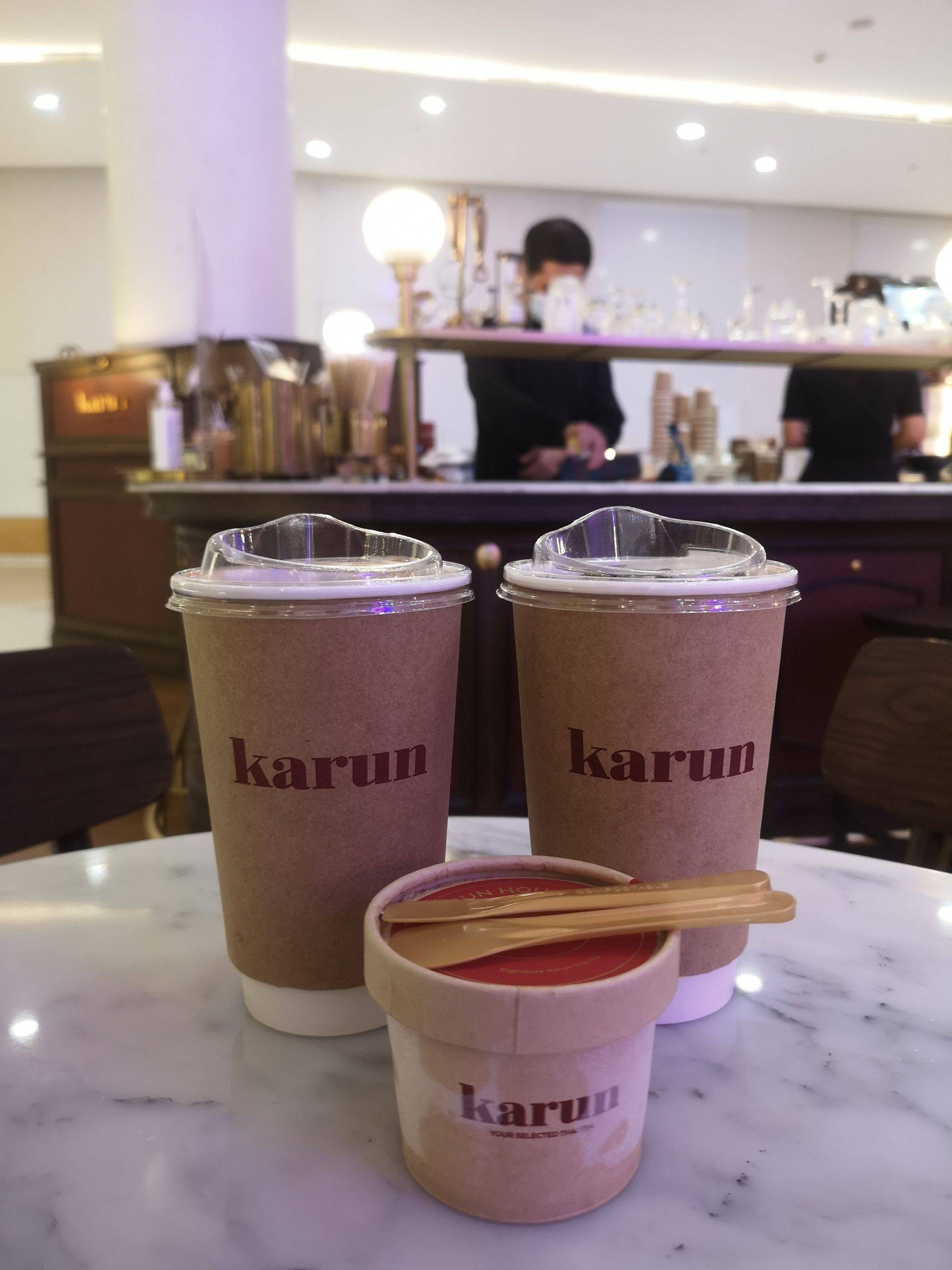รีวิว Karun Thai Tea (ชาไทยการัน) The EmQuartier - ลองชาไทยทั้งเครื่องดื่มและไอศกรีม