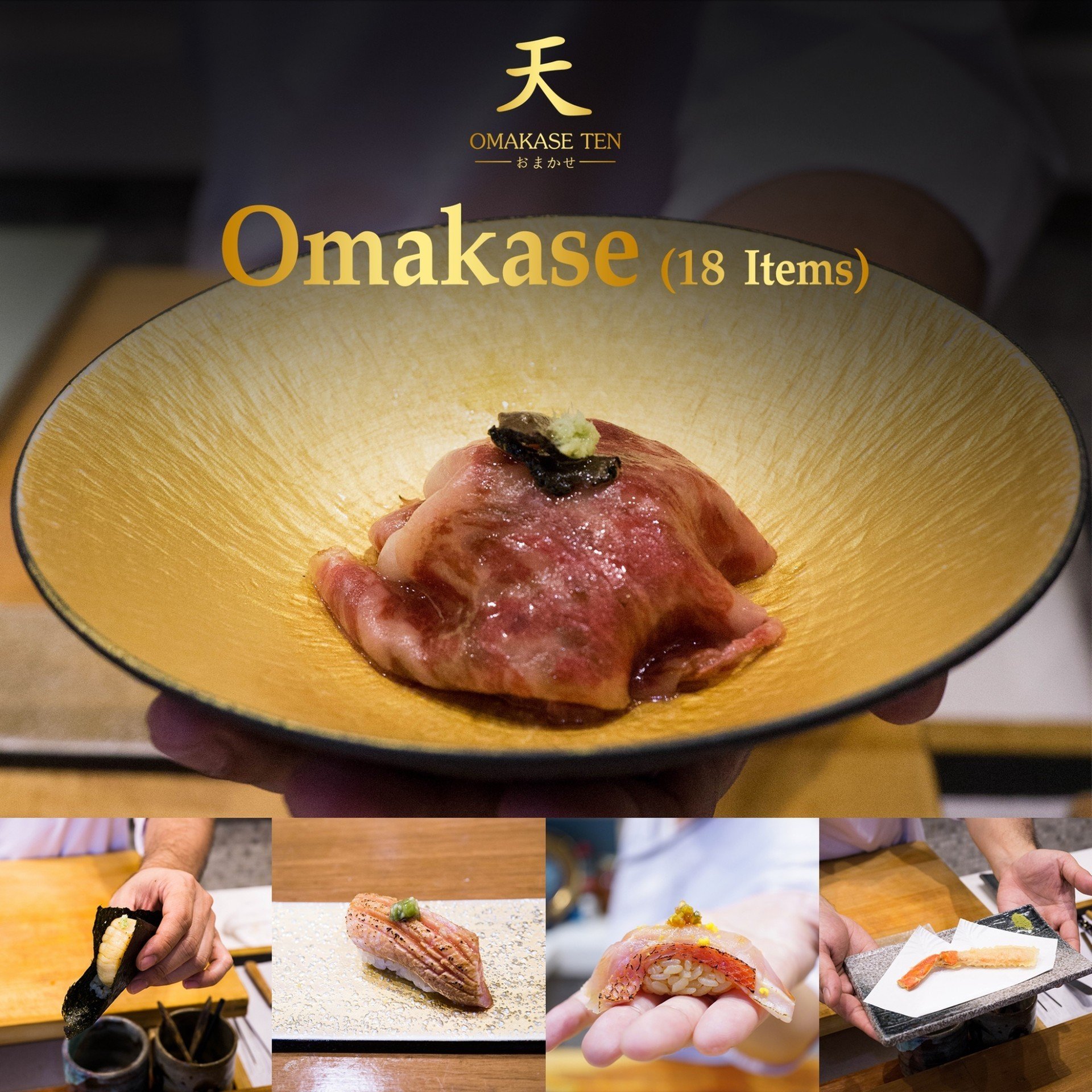 ดีลส่วนลดพิเศษร้าน Omakase Ten Course Nagatuki คอร์สโอมากาเสะ 18 items สุดคุ้ม ราคาไม่ถึงสองพัน ...