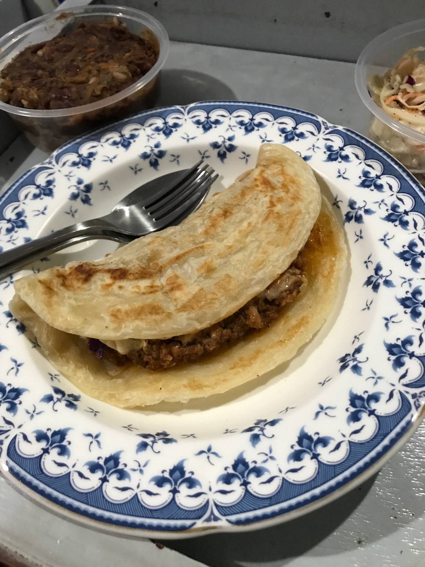 รีวิว Caribbean Roti Nana - โรตีอร่อย นอกนั้นธรรมดา โลเคชั่นไม่ดี