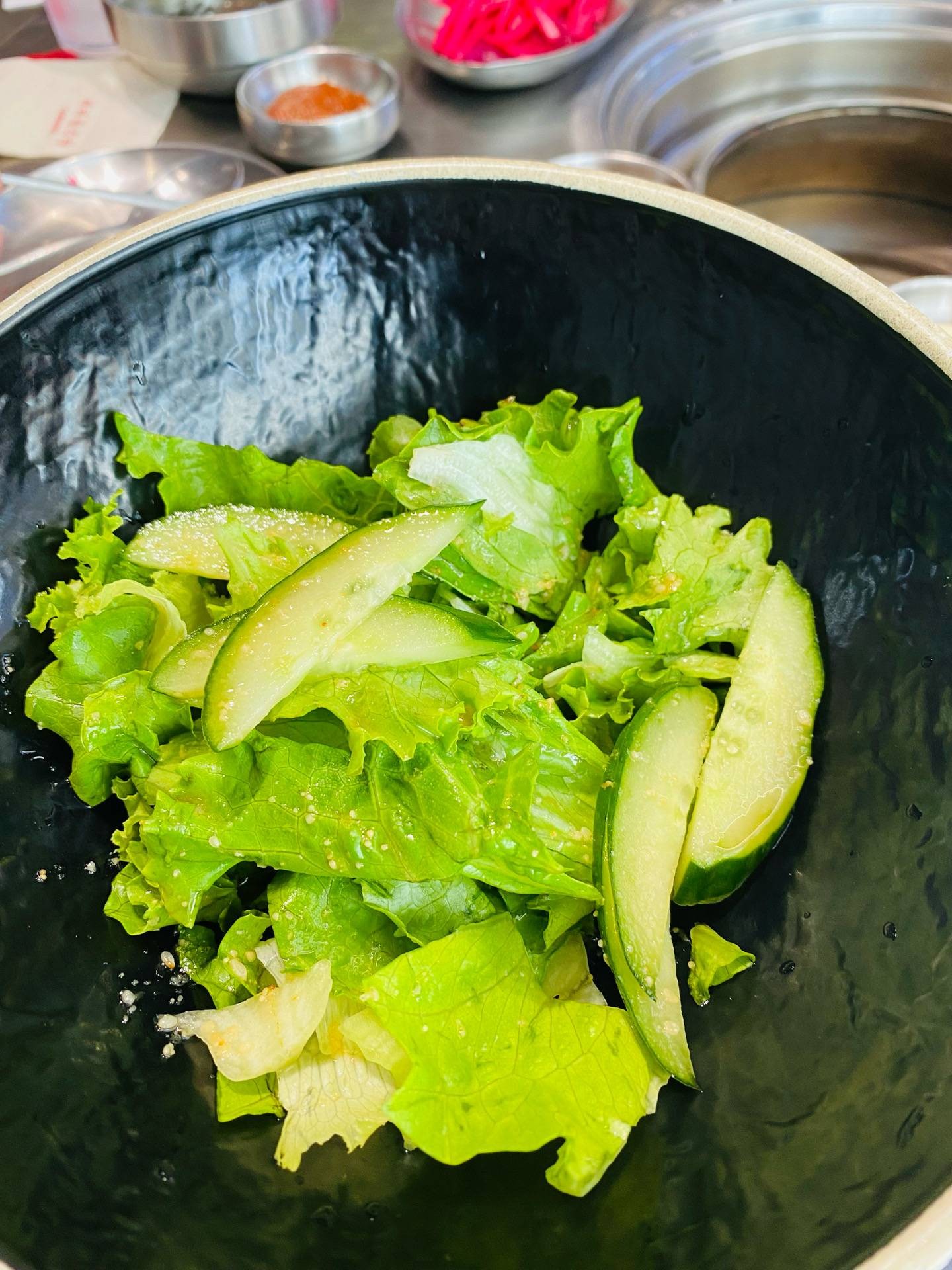 สลัดผัก ร้าน Saemaeul MegaBangna - Wongnai