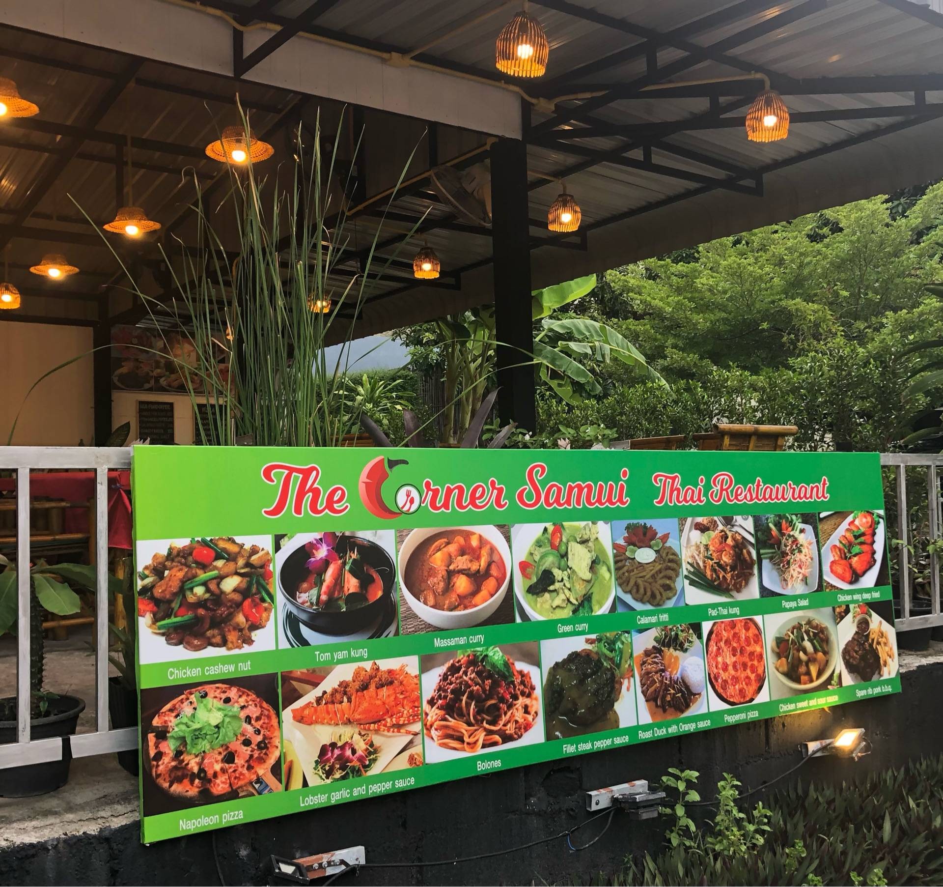 [รีวิว] ร้าน The Corner Samui Thai restaurant | เมนูแนะนำ รูปภาพ ราคา