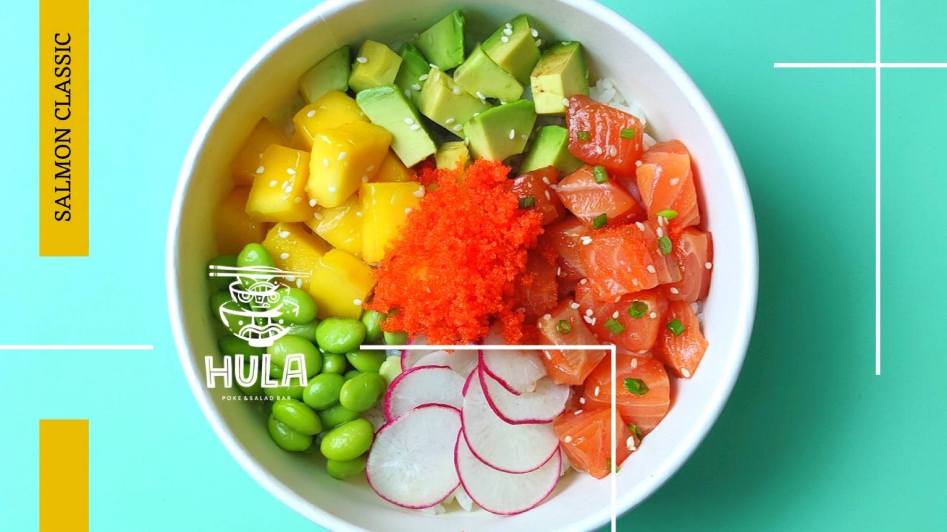 Hula Poke & Salad Bar สุขุมวิท 36 - สั่งอาหารเดลิเวอรี | Wongnai x LINE MAN