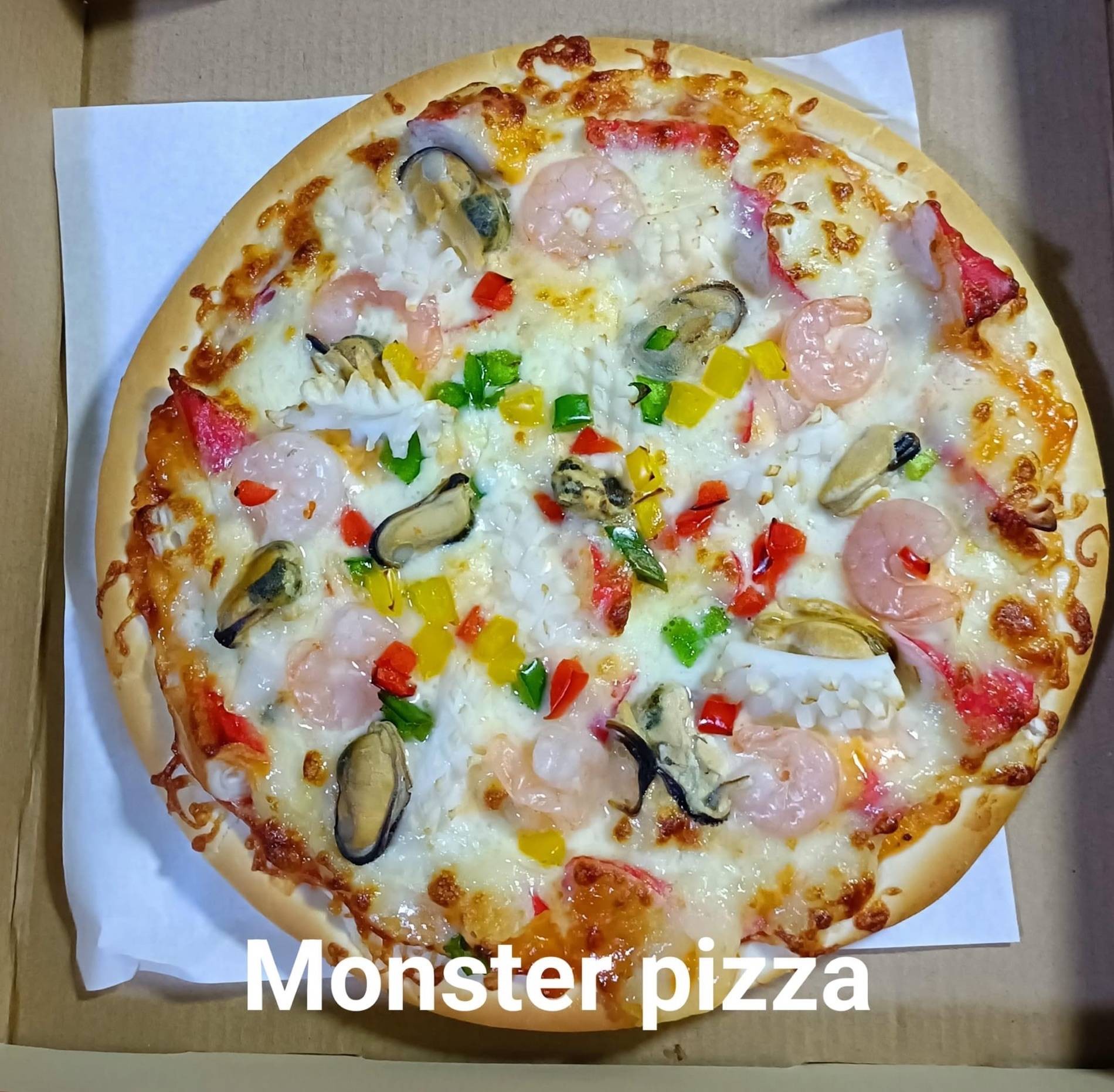 ร้าน Monster pizza สาขาลำปาง | รีวิวร้านอาหาร - Wongnai