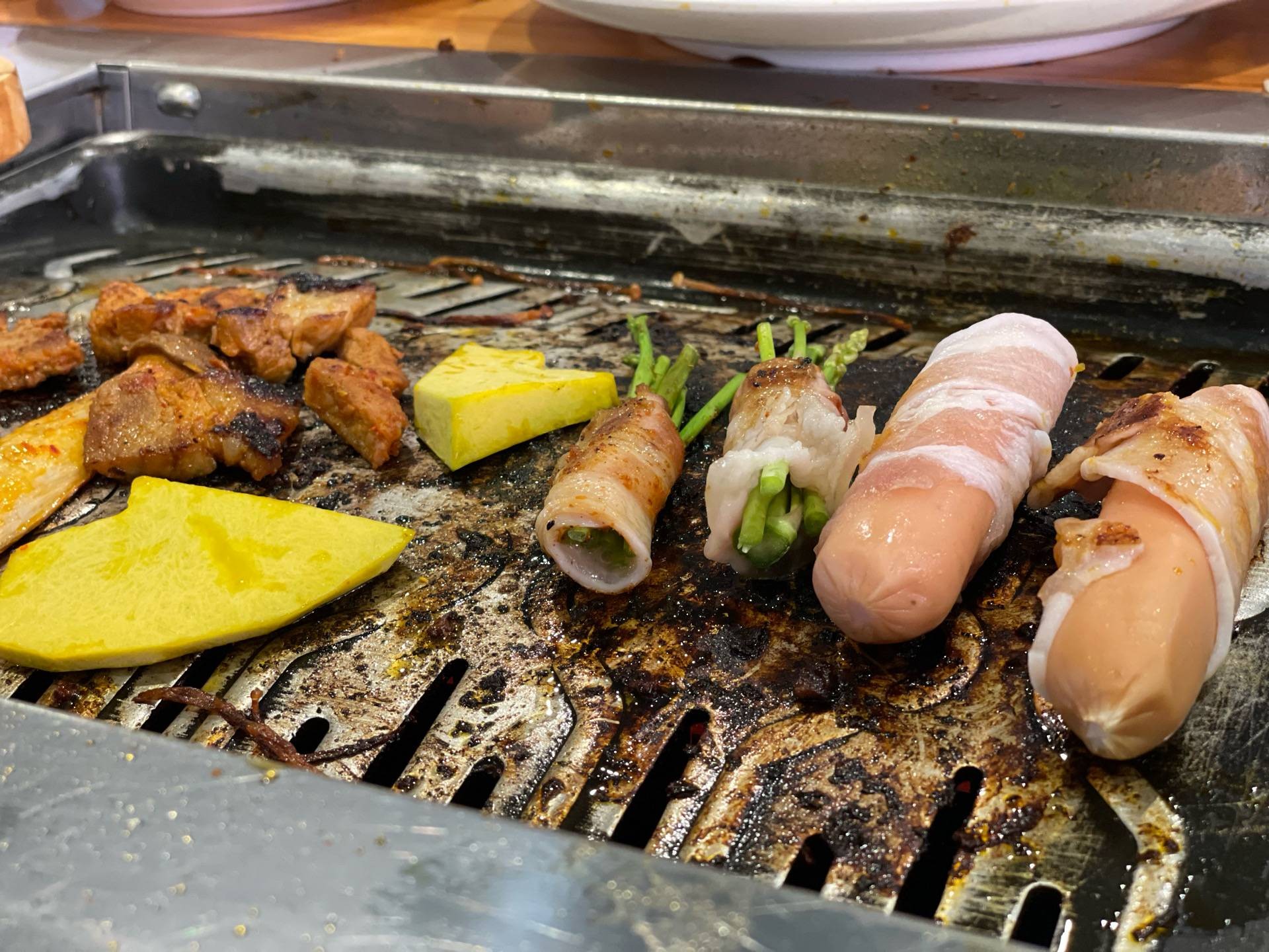 รีวิว ปิ้งย่างหมูเกาหลี Sam Gyup Sal BBQ สาขาสรงประภา - ร้านบุฟเฟต์ที่ ...