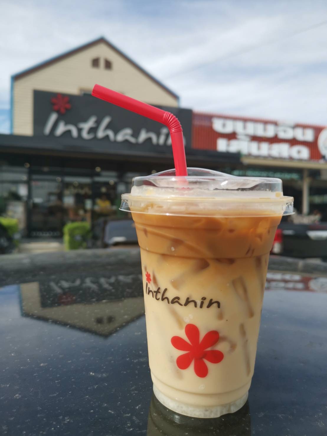 รีวิว Inthanin Coffee ณ คอน 345 นนทบุรี - เมนู Plant based drink😄