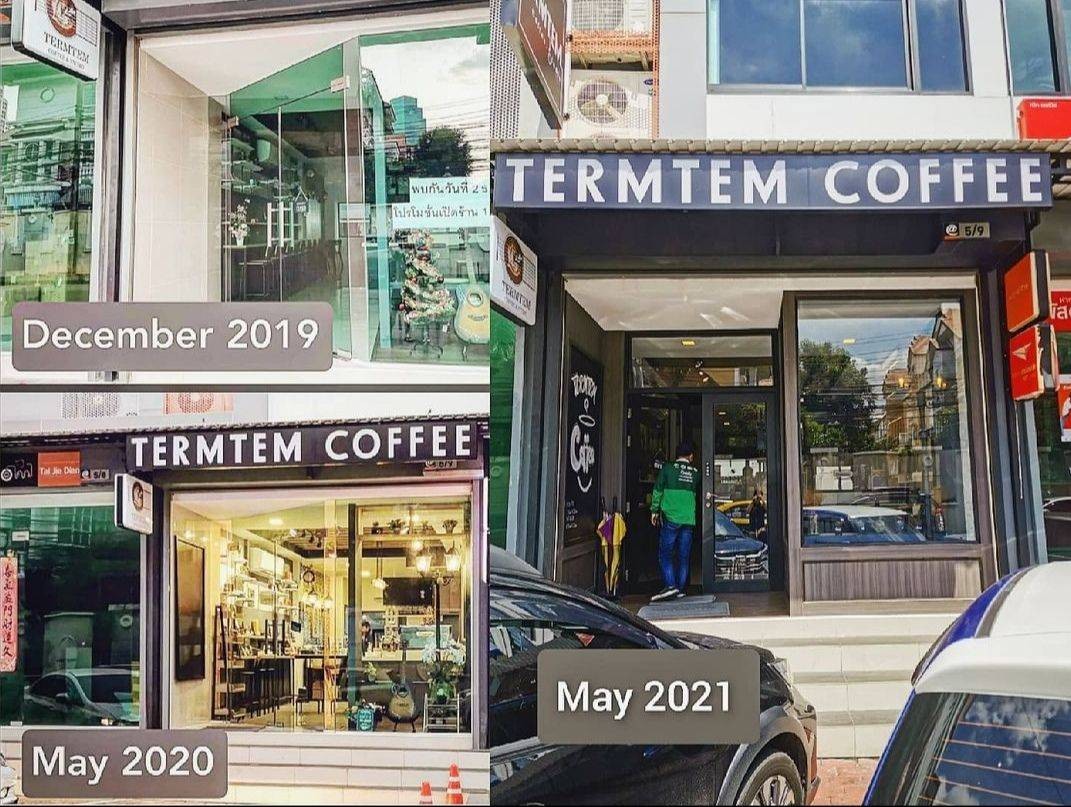 รีวิว Termtem Coffee ถ.นนทรี - พระราม 3 - ร้านกาแฟ แนวคนรักดนตรี