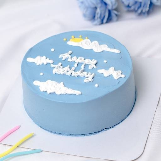 รูป เค้กวันเกิด Skycake Minimal กรุงธนบุรี / เค้กมินิมอล / เค้กวันเกิดมินิมอล