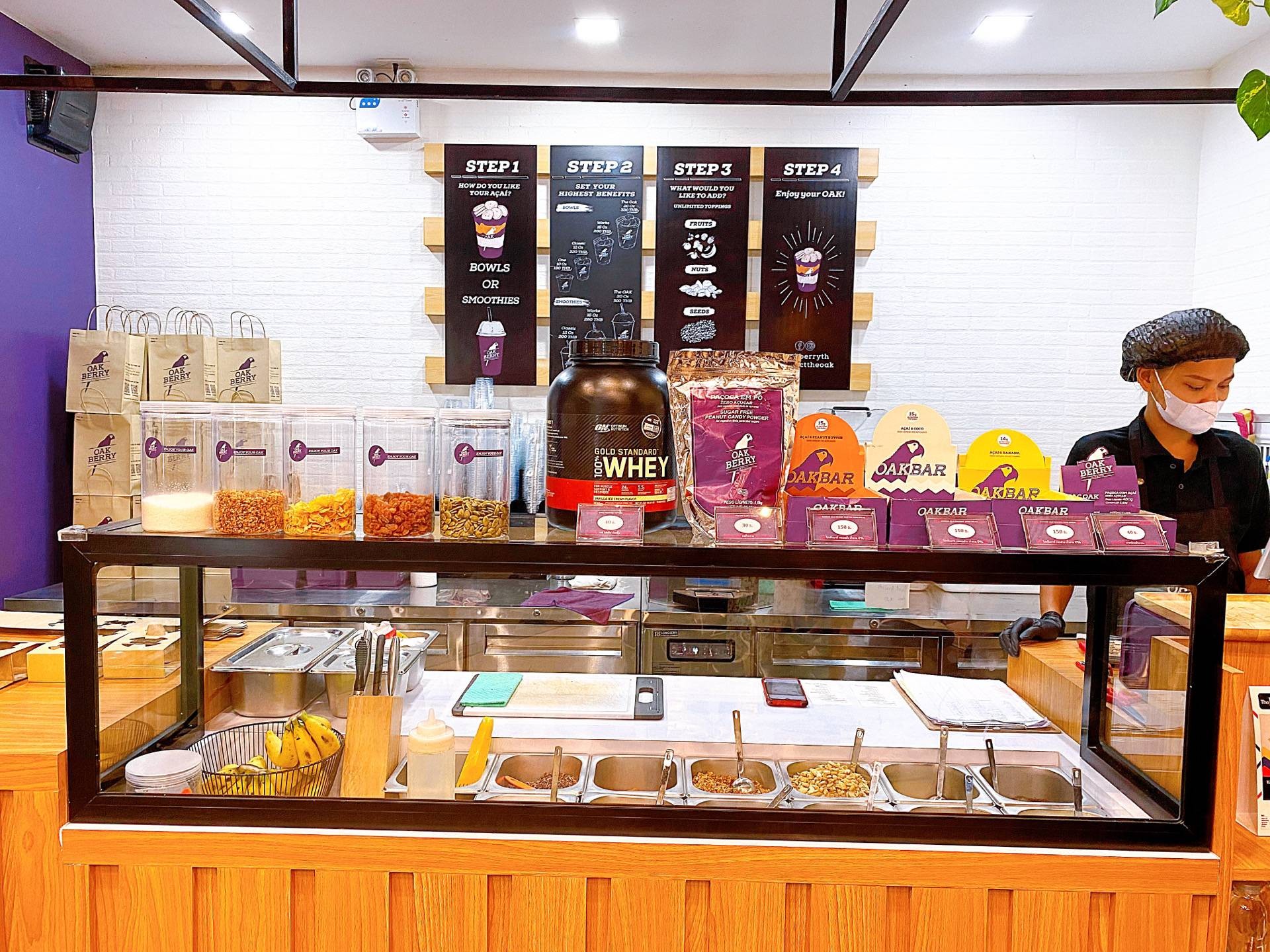 รูป OAKBERRY ACAI BOWLS สยามสแควร์วัน