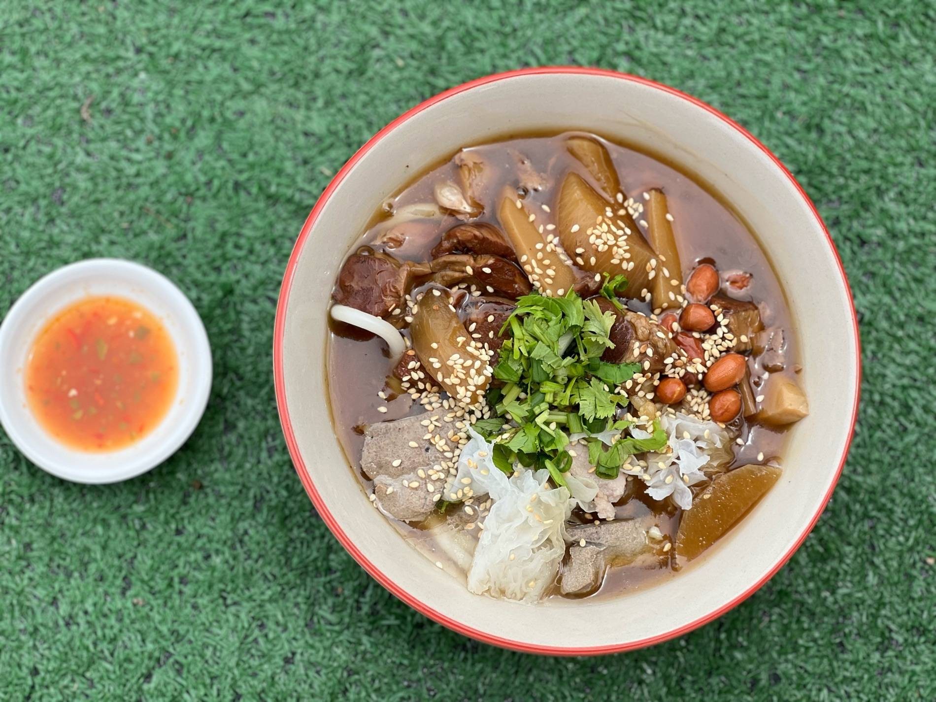 ร้าน ก๋วยเตี้ยวไหหลำ เจ๊เมี่ยง สามโคก รีวิวร้านอาหาร