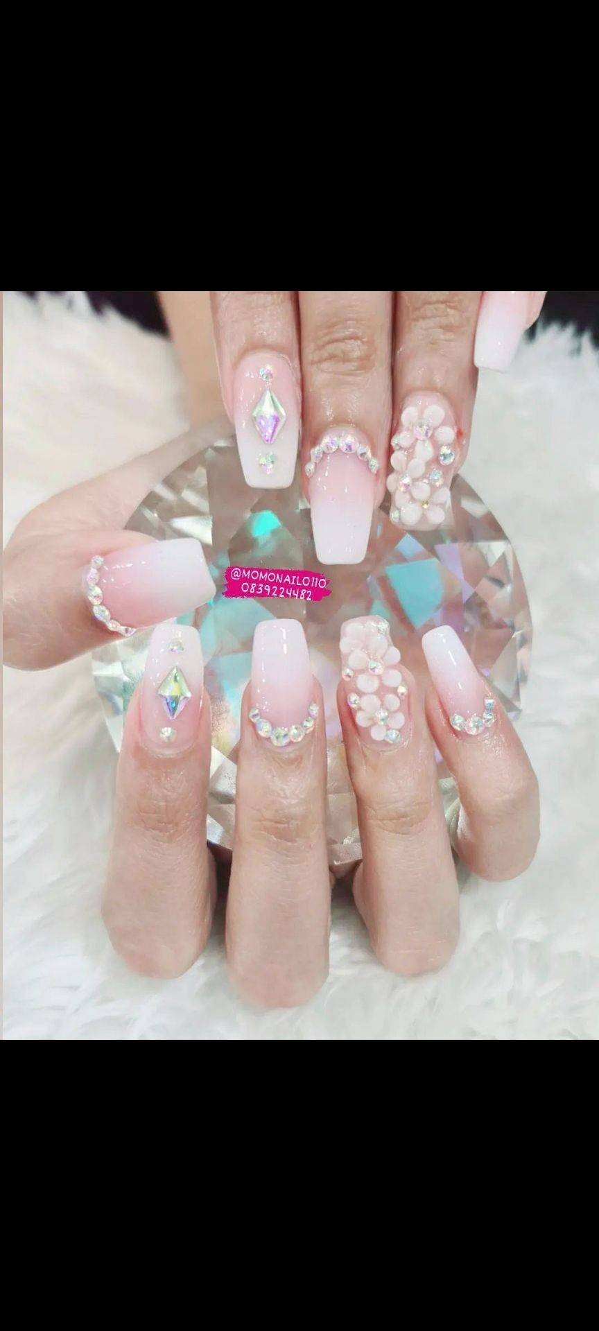 รีวิว MOMO NAIL ยูเนี่ยน มอลล์ - ร้านทำเล็บ MOMO NAIL เปิดให้บริการทุกวันนะคะ ทำเล็บสวยๆ ต่อผม ...