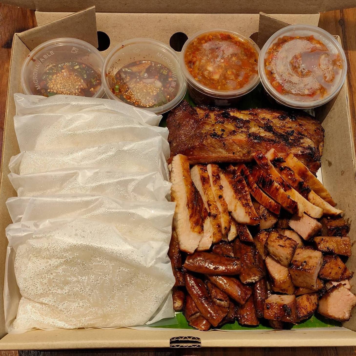 เซตรวมมิตรย่าง XL ร้าน Burn busaba เซ็นทรัลเวิลด์