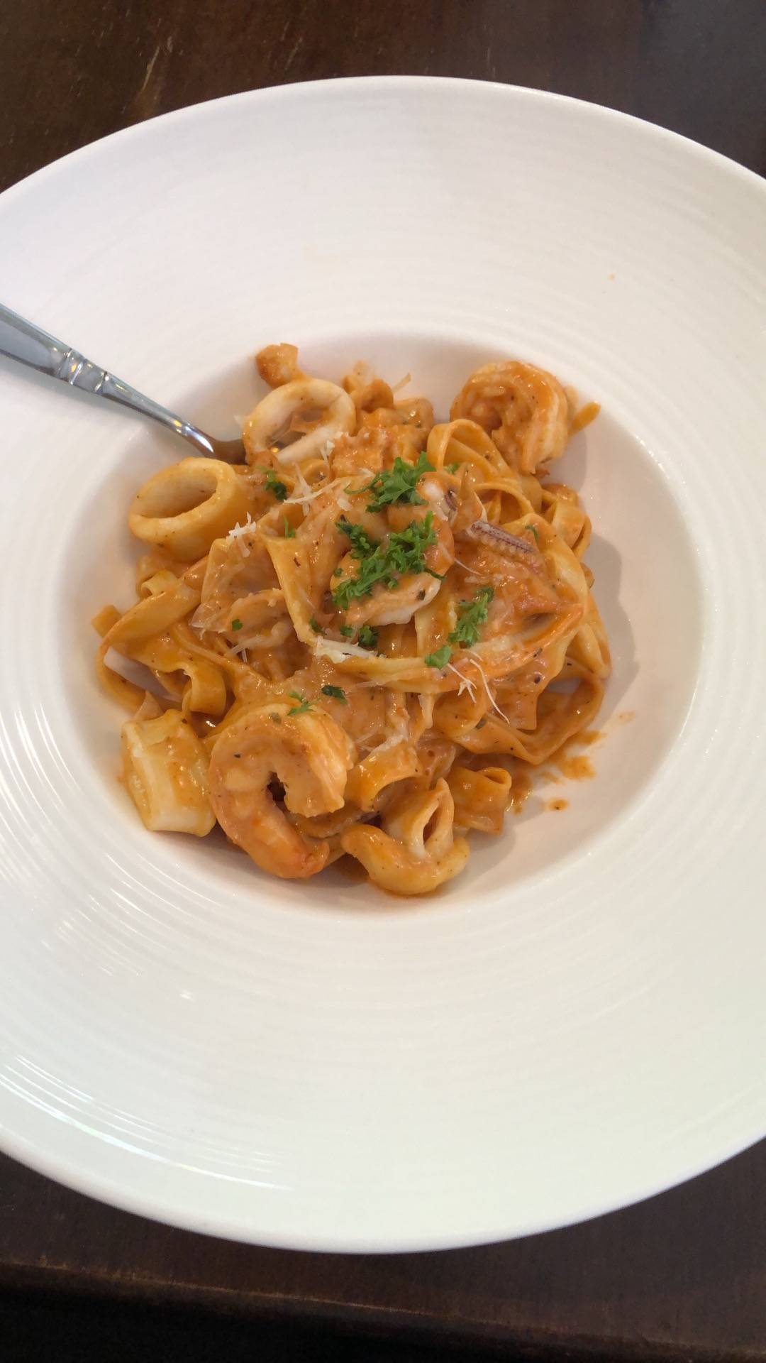 Frutti Di Mare Pasta ร้าน Ranee's Restaurant Ranee Restaurant khoasan ...