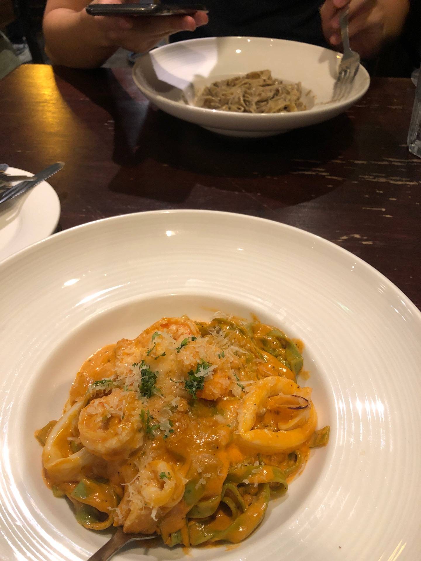 Frutti Di Mare Pasta ร้าน Ranee's Restaurant Ranee Restaurant khoasan ...