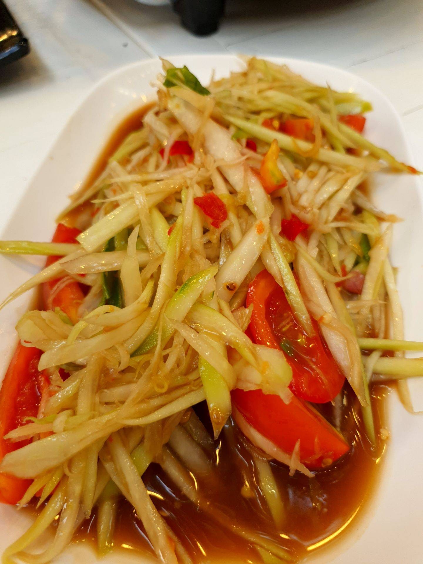 ส้มตำ ร้าน จอมพล หมูกระทะ