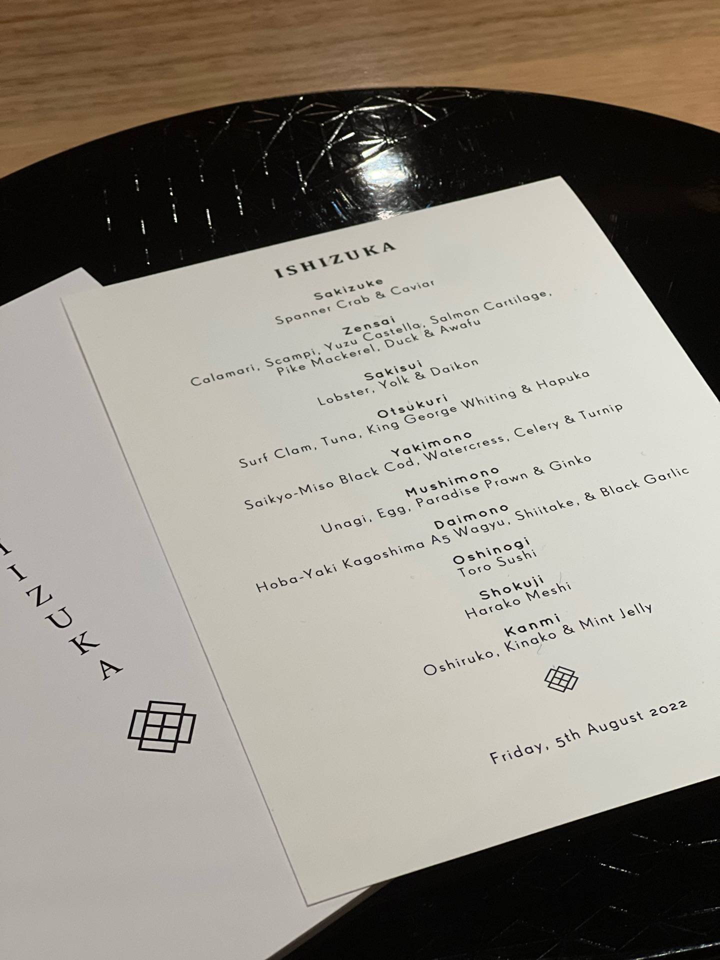 รีวิว Ishizuka - Ishizuka winter menu omakase ️🍣