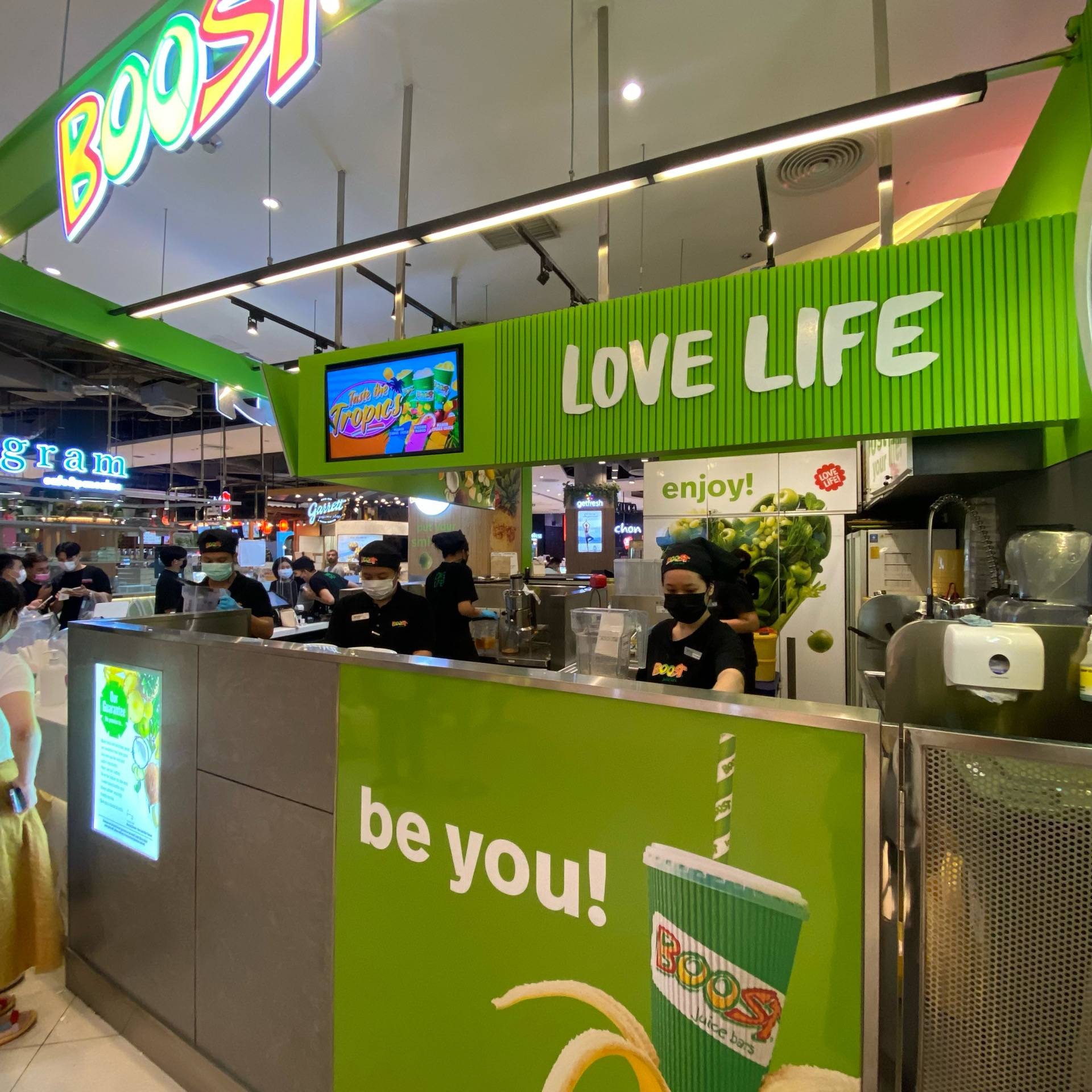 รูป Boost Juice Bars Siam Paragon - Wongnai