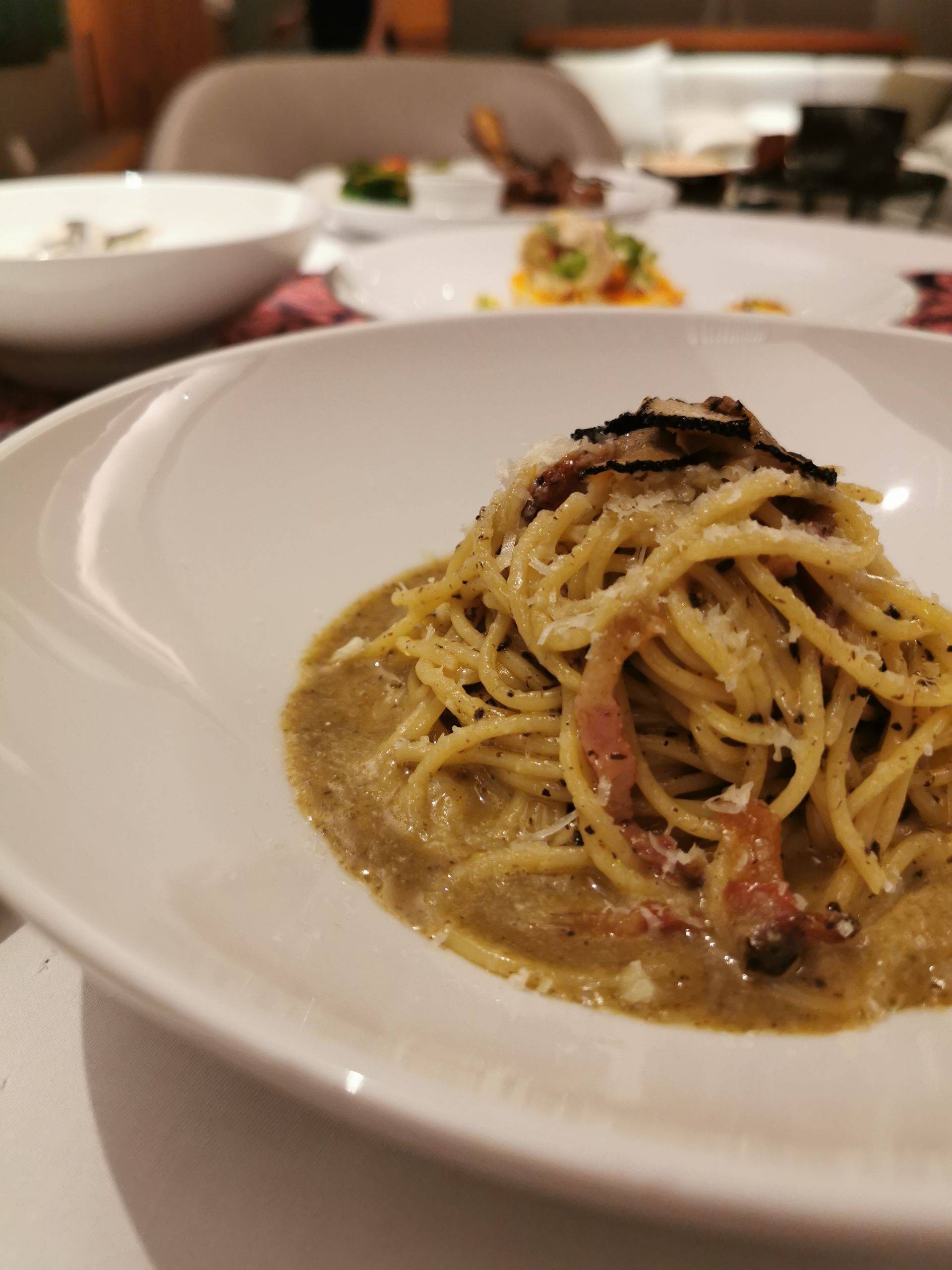 Spaghetti Truffle • ชอบมาก อิ่มมาก ทานไม่หมด ร้าน Spectrum Lounge & Bar ...