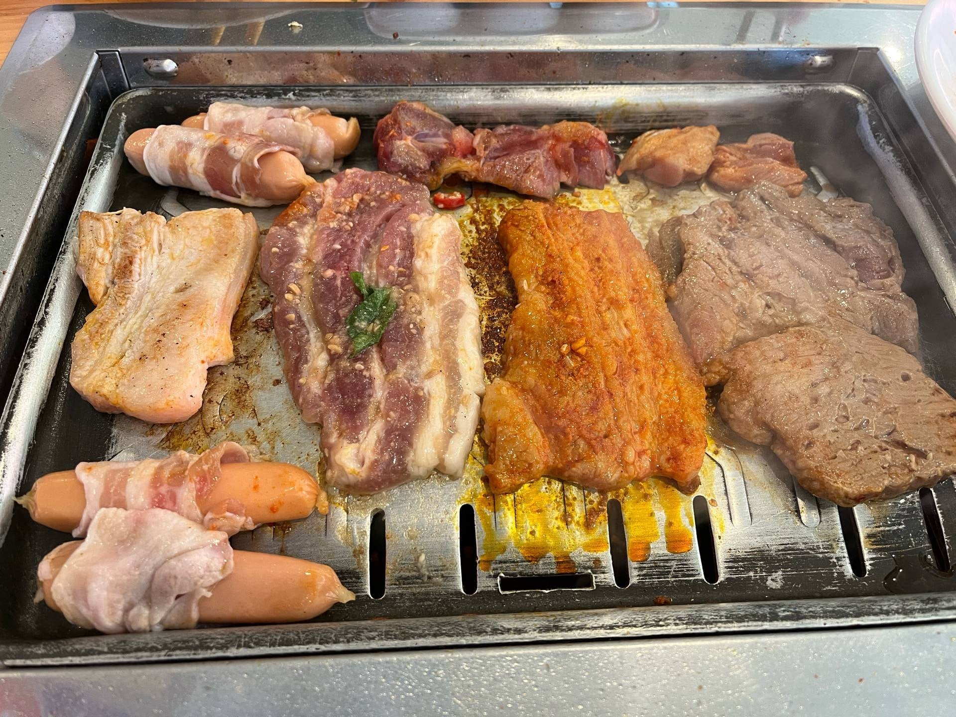 ปิ้งย่างเกาหลี299ไม่จำกัดเวลา ร้าน ปิ้งย่างหมูเกาหลี Sam Gyup Sal BBQ ...