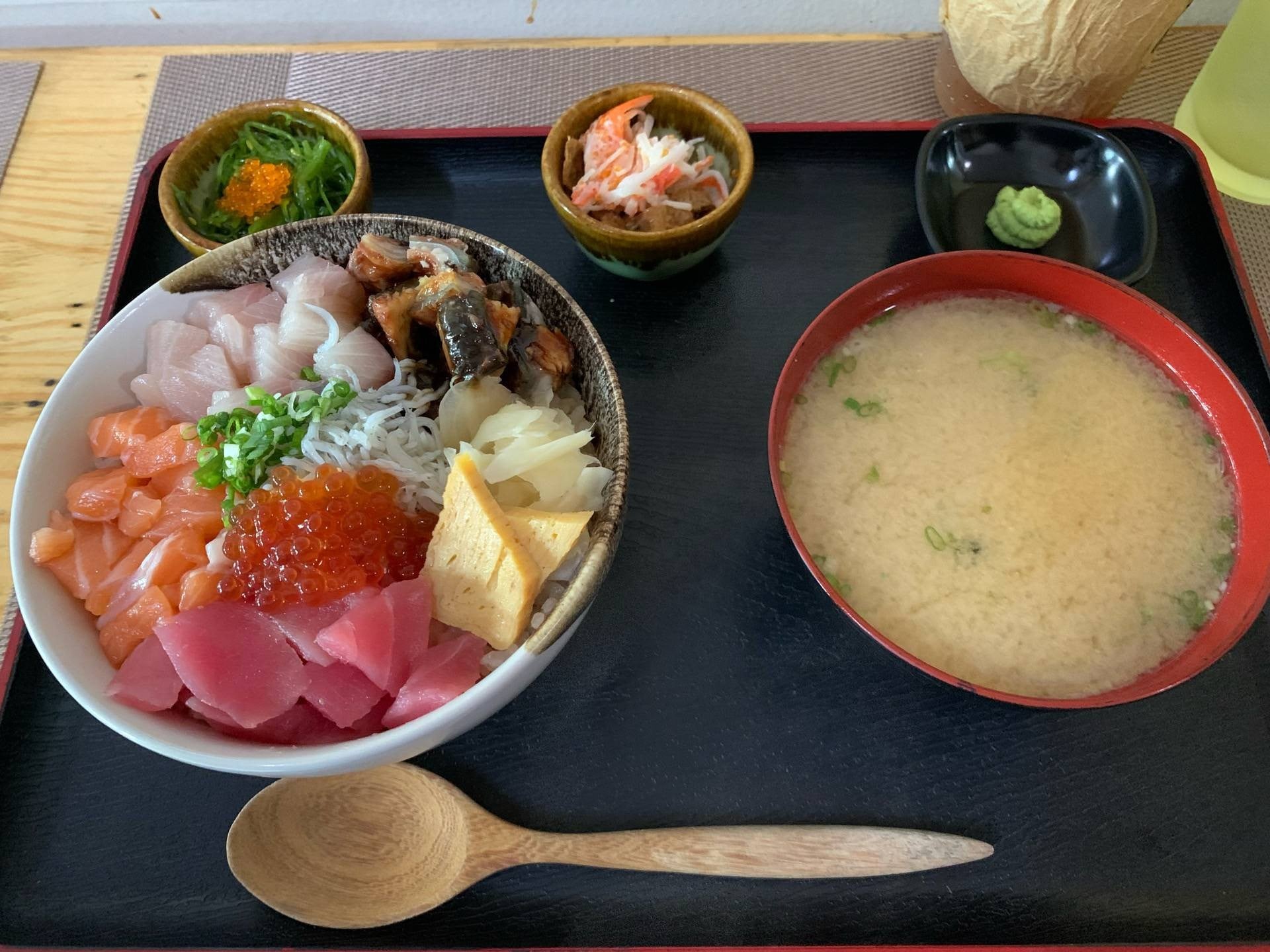 Kaisen Don Lunch Set ร้าน Tanaka Suisan บางนา - Wongnai