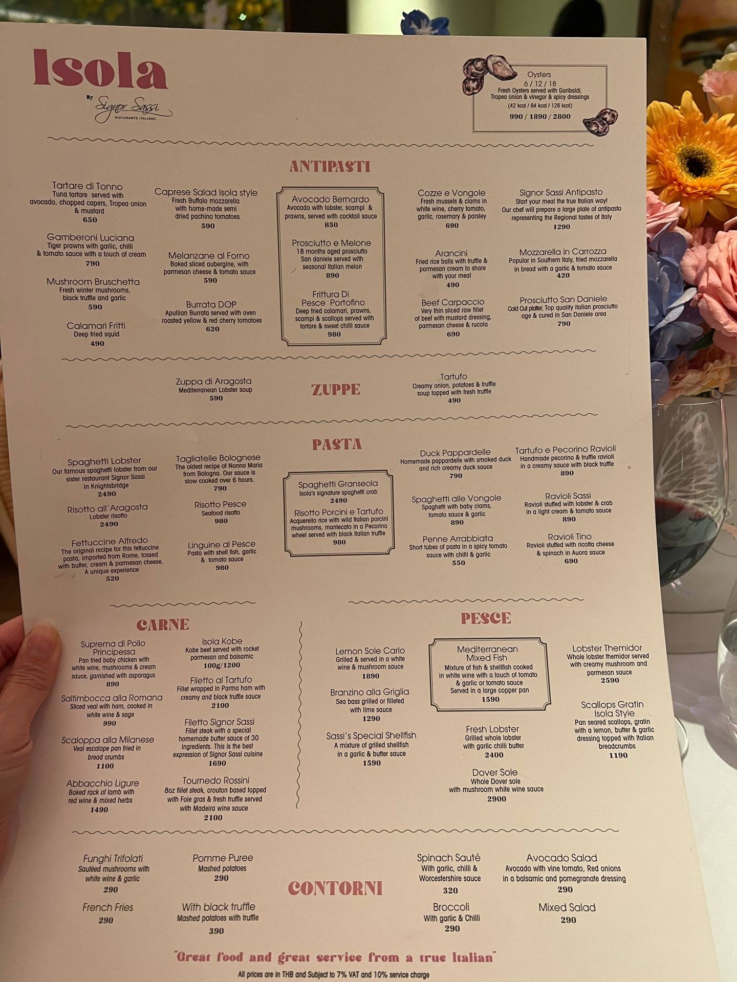 รูป Isola by Signor Sassi - - Wongnai