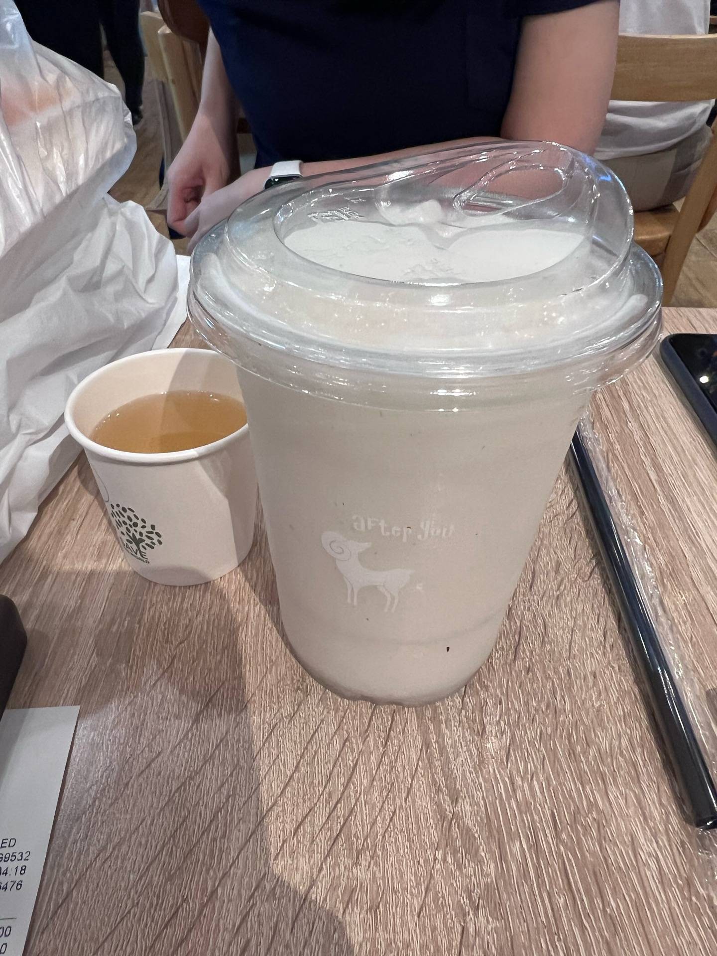 Lychee frappe ร้าน After You Dessert Café เทอมินอล 21 - Wongnai