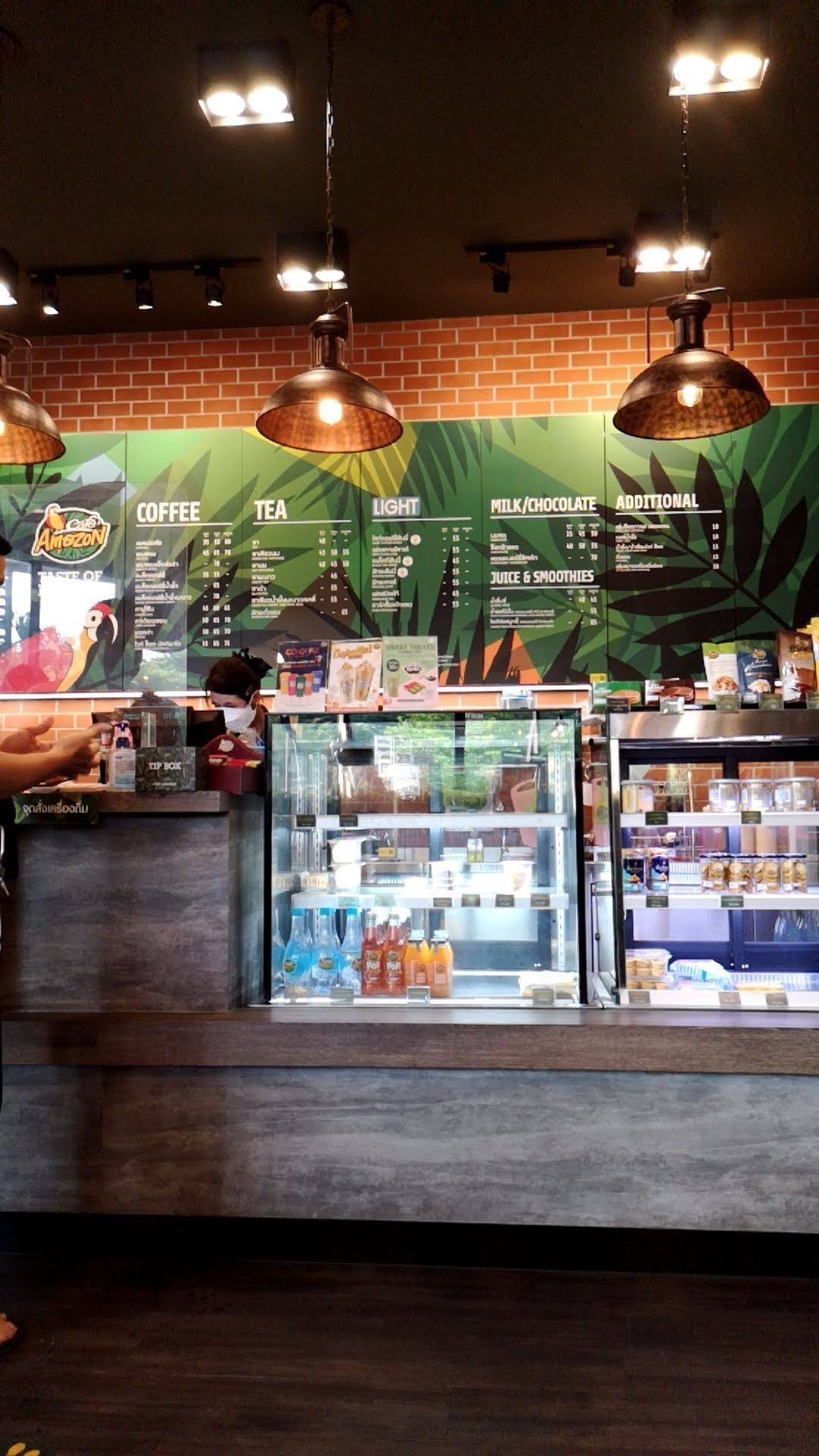 รีวิว Café Amazon - SC2630 Big C สวนหลวง - เป็นร้านที่นานๆจะได้แวะไปที ...