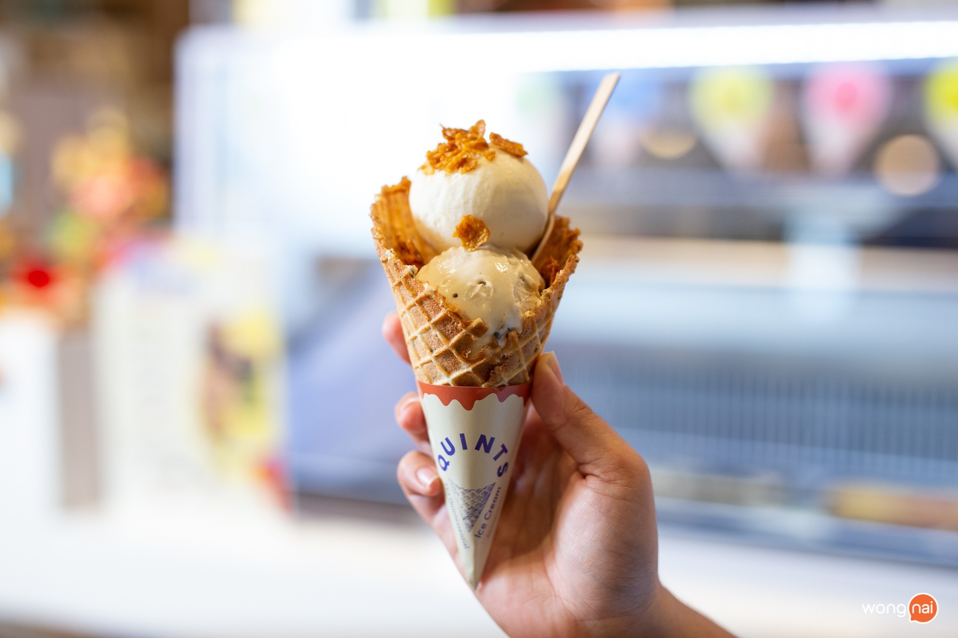 Quints ไอศกรีมโฮมเมด แฮนด์คราฟต์ ใส่ใจแม้รายละเอียดเล็ก ๆ