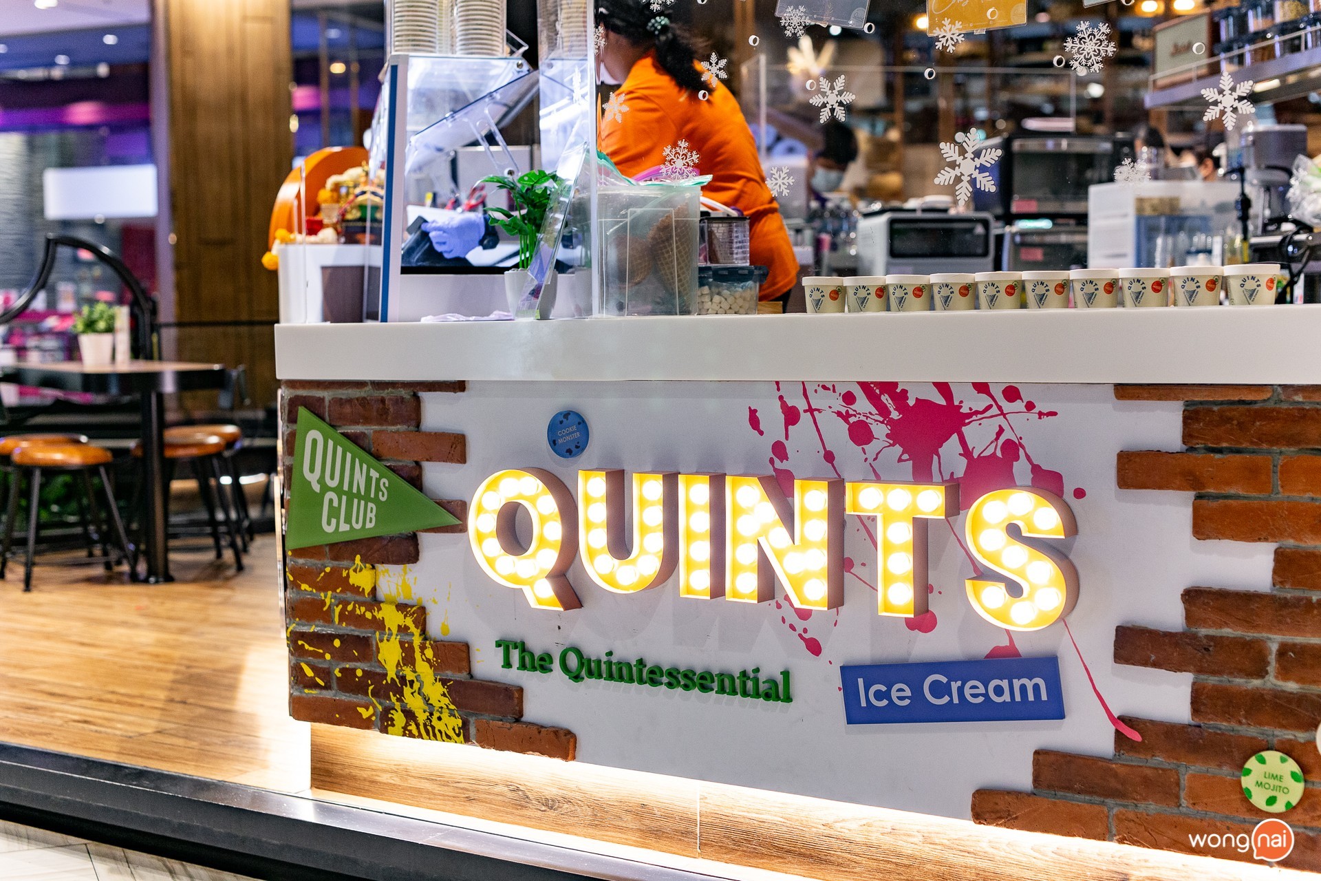 Quints ไอศกรีมโฮมเมด แฮนด์คราฟต์ ใส่ใจแม้รายละเอียดเล็ก ๆ