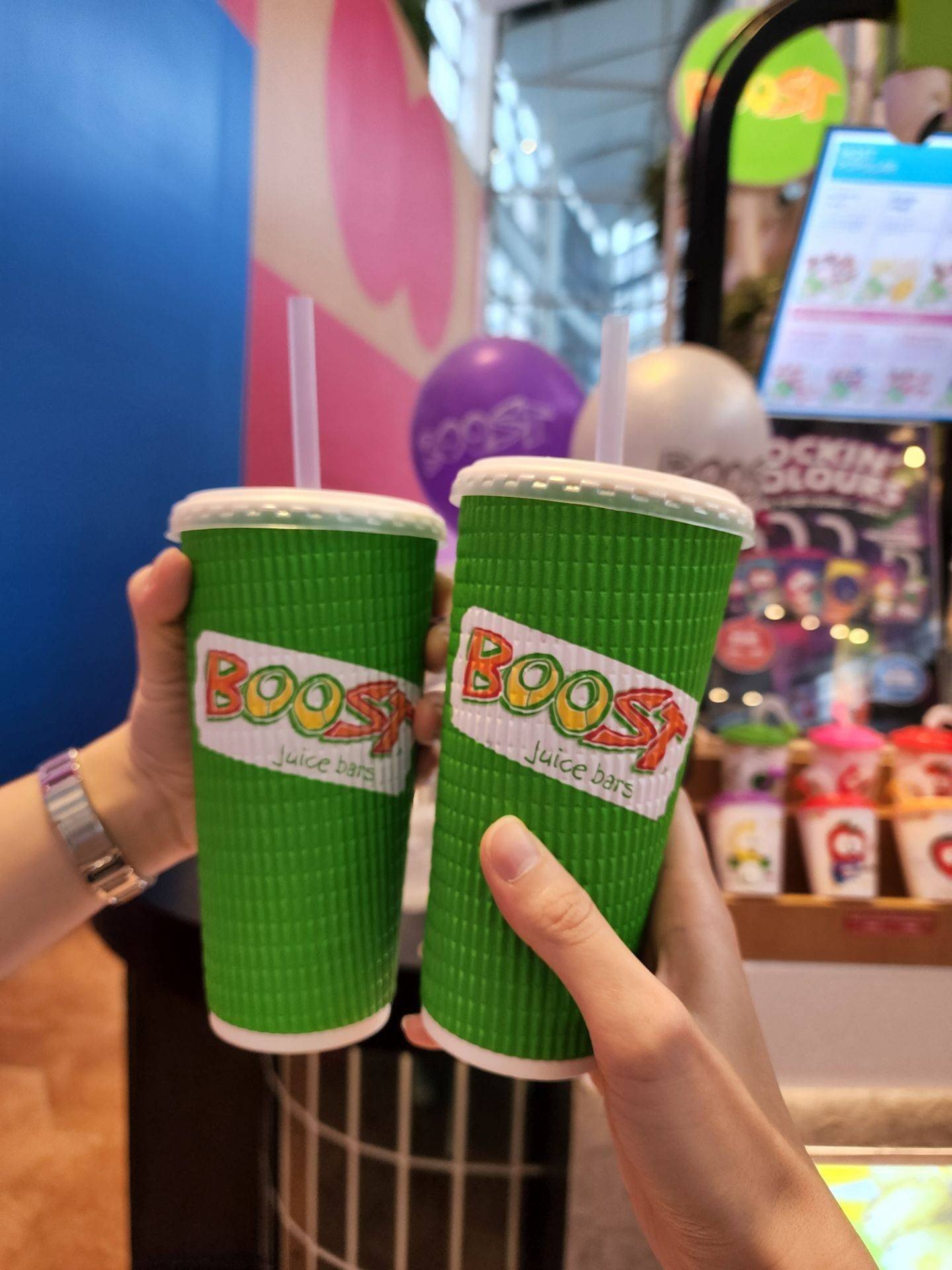 รีวิว Boost Juice Bars Central World - Boost วันของเราให้ฝดใฝฝุดๆ 😊 ️ - Wongnai