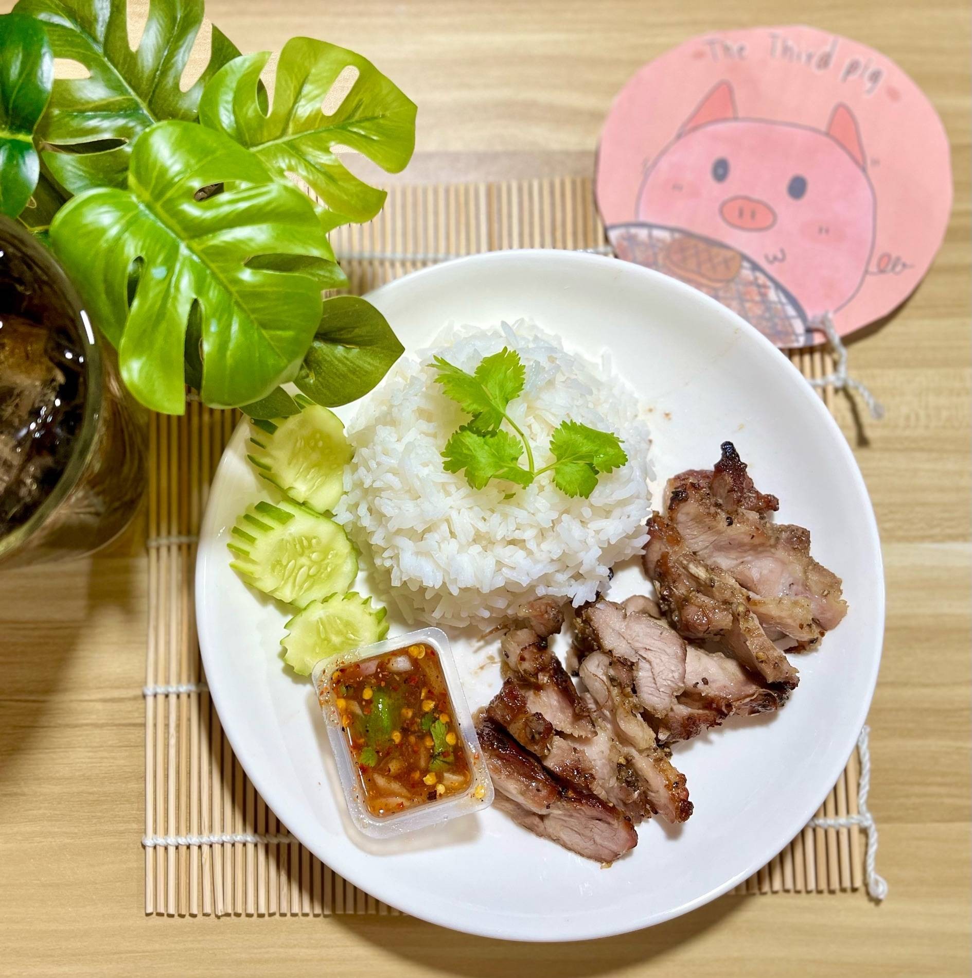 ร้าน คอหมูย่าง the third pig | รีวิวร้านอาหาร