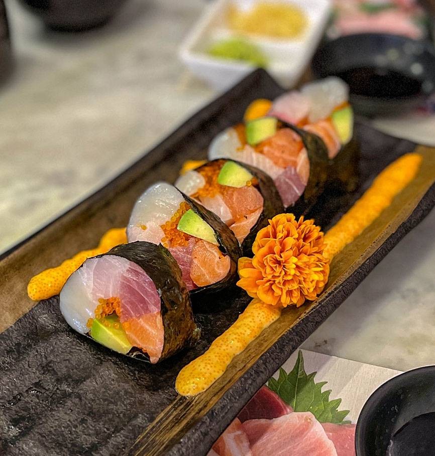 Diet Rolls ร้าน SUSHI SEKI Siam Paragon