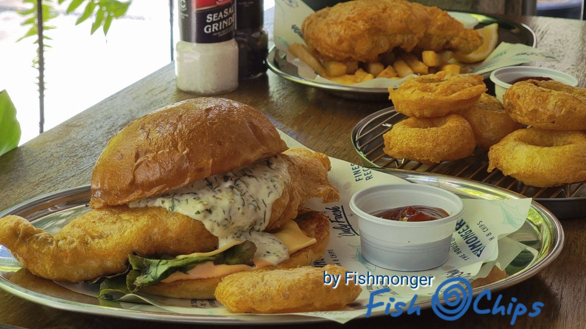 รีวิว Fishmonger - The House of Fish & Chips ถนนเพชรบุรี - ร้าน 《Fishmonger》 ร้าน Fish and Chips ...