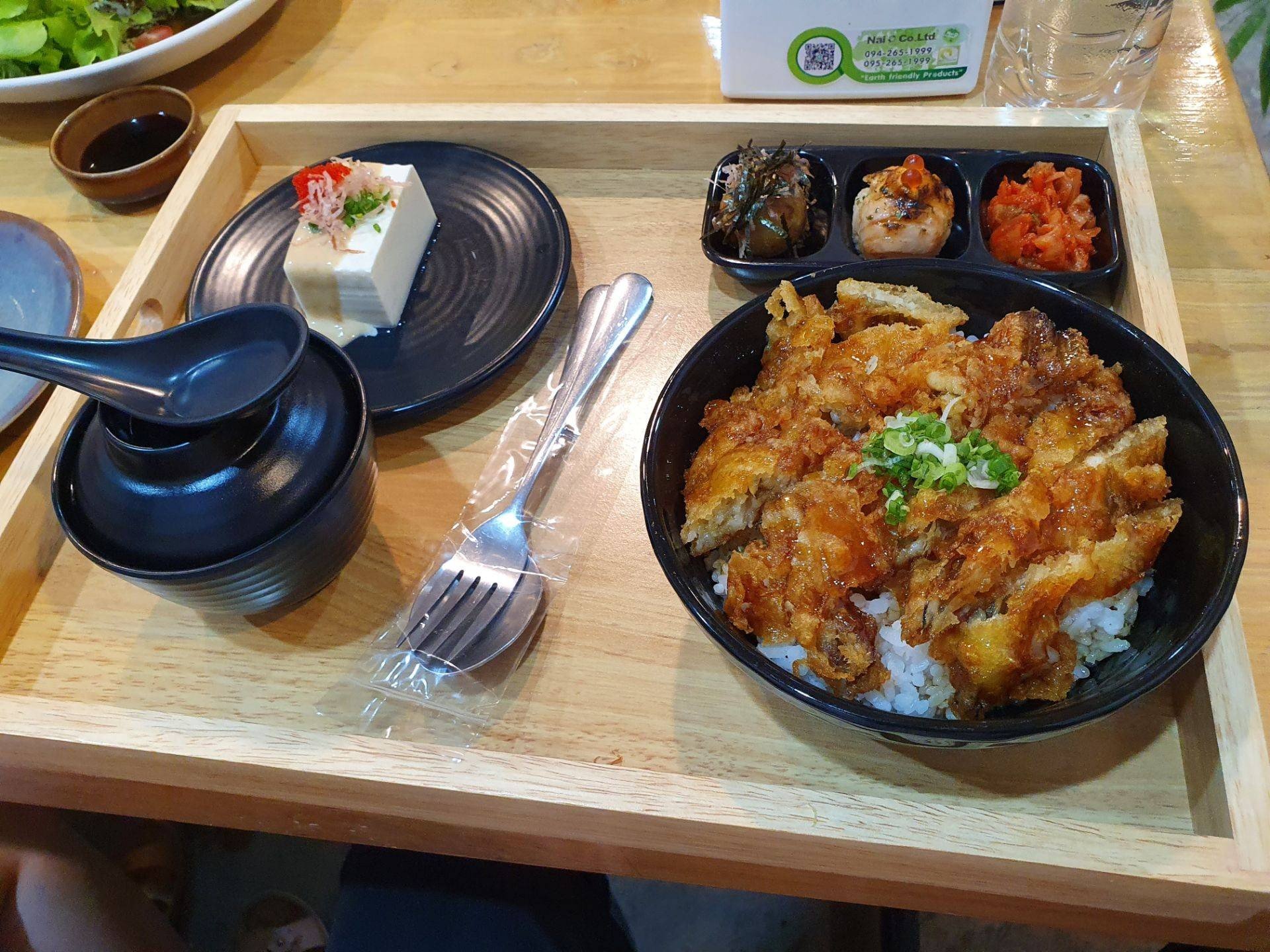 Anago Tempur • ปลาไหลเทมปุระอร่อย ทาโกยากิเฉยๆ เต้าหู้เย็นดี ร้าน Haru ...