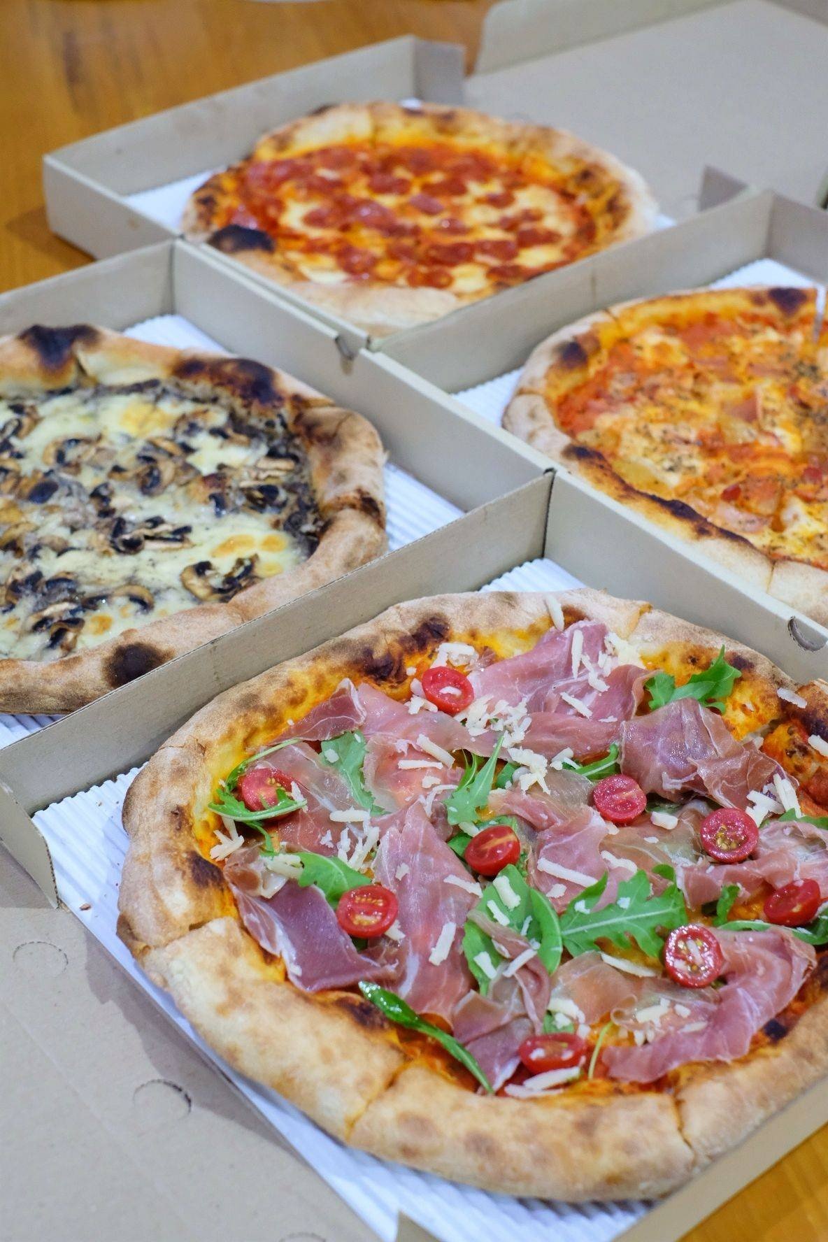 รีวิว Ronin pizza ลาดพร้าว 18 - sourdough pizza แป้งเหนียวนุ่มหนึบ