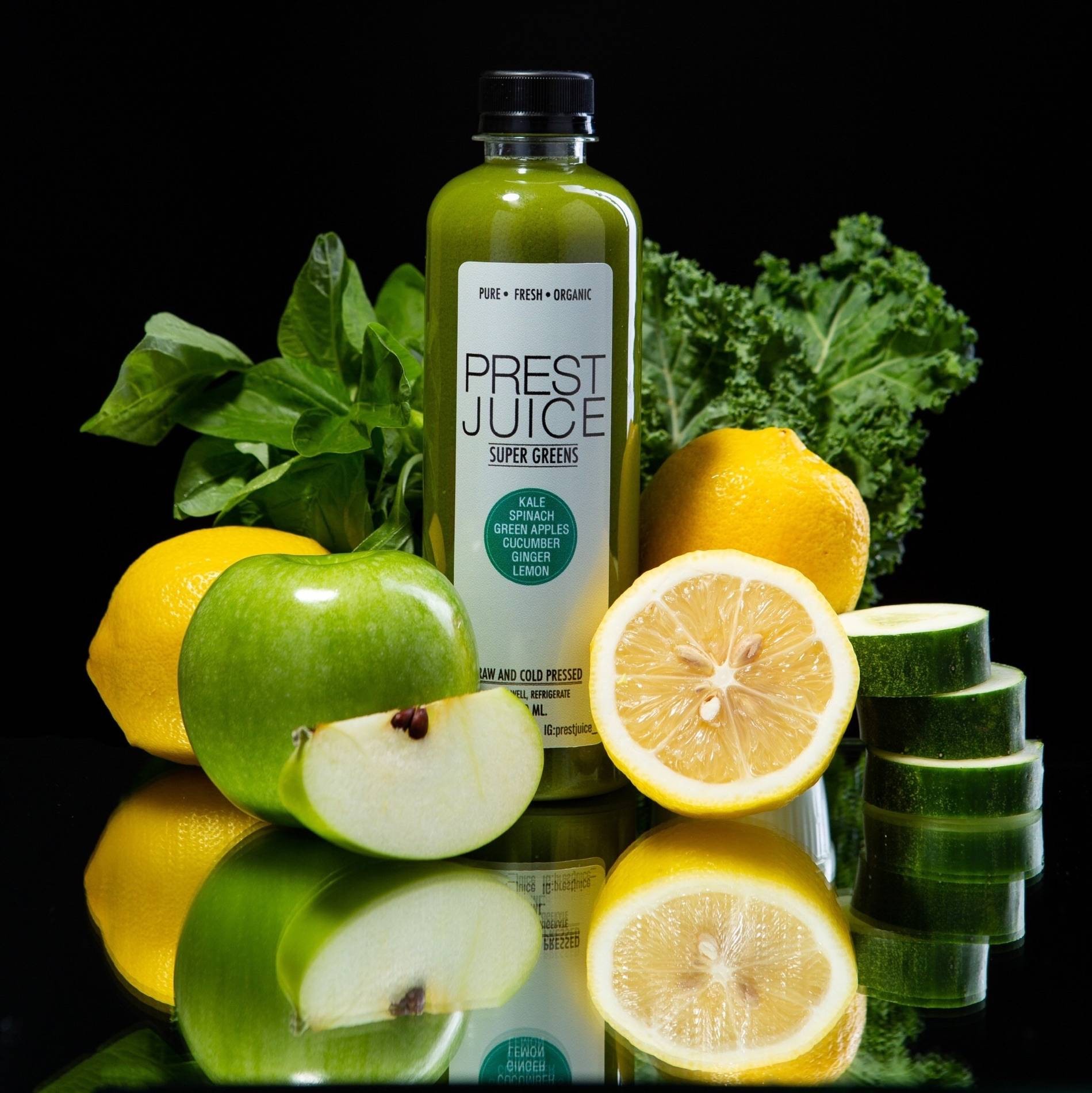 รูป Prest juice น้ำผักผลไม้สกัดเย็น100% วัชรพล
