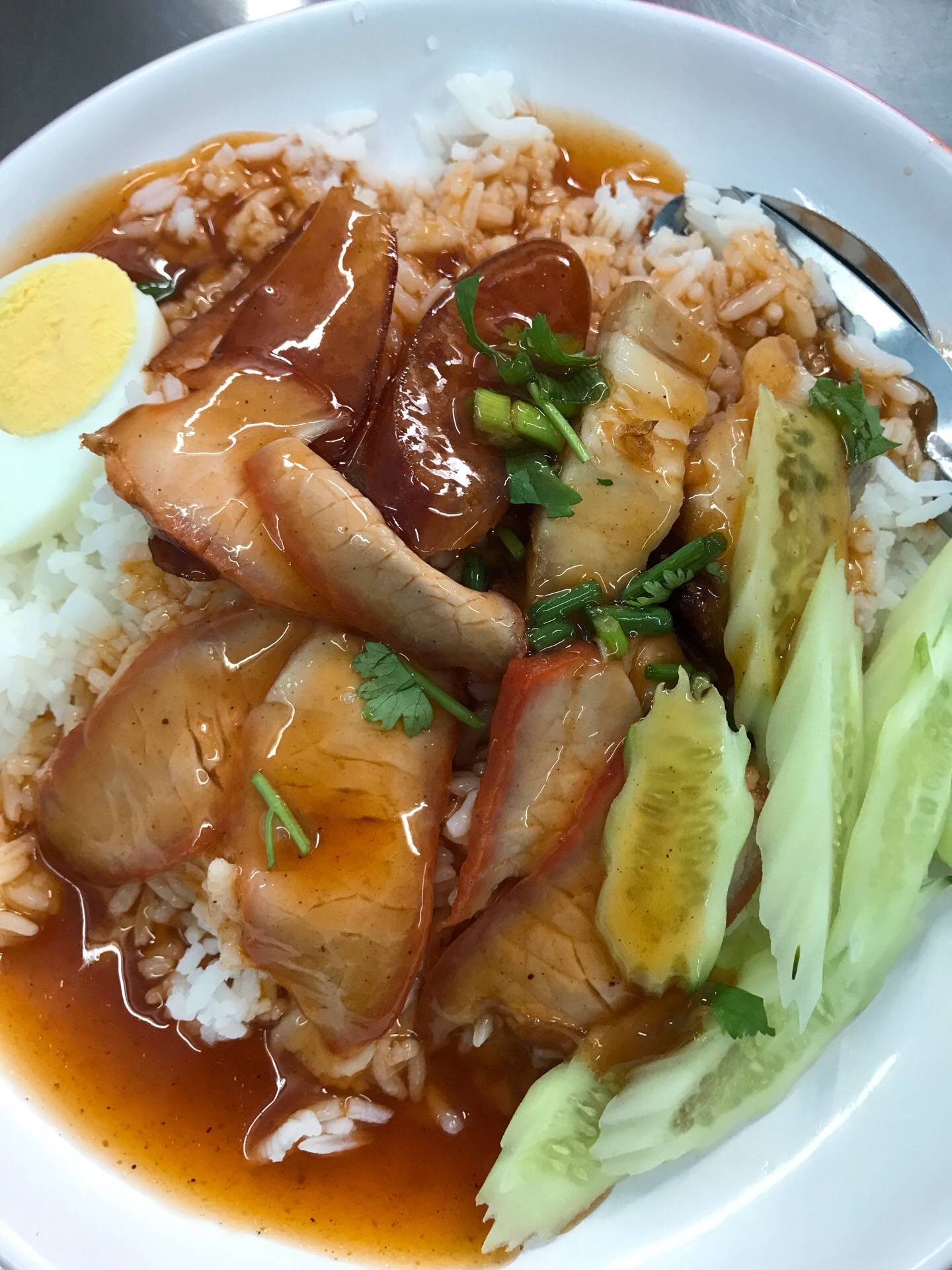 รูป โอชาบะหมี่เกี๊ยวปูหมูแดง