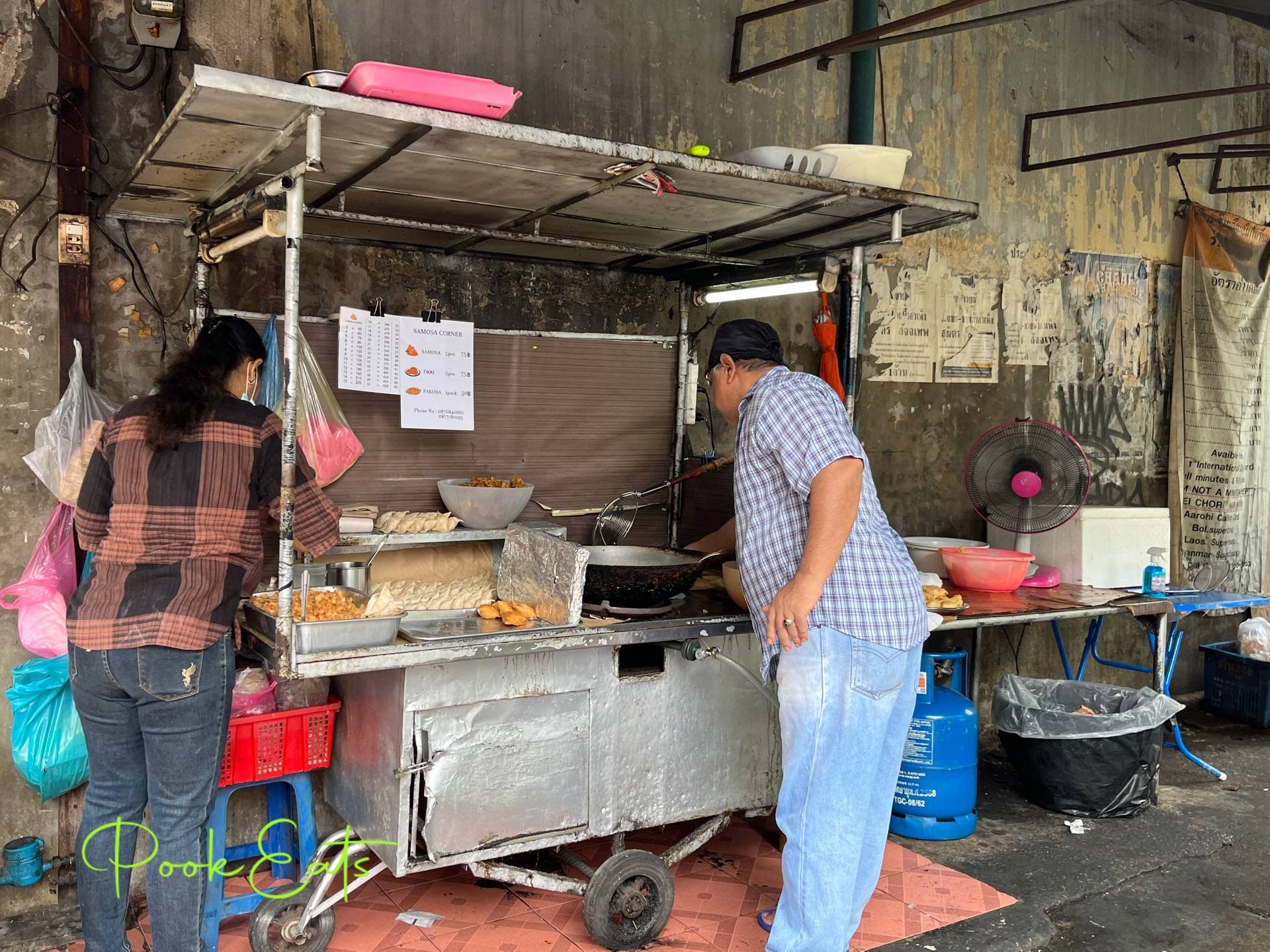 รูป Samosa Stall