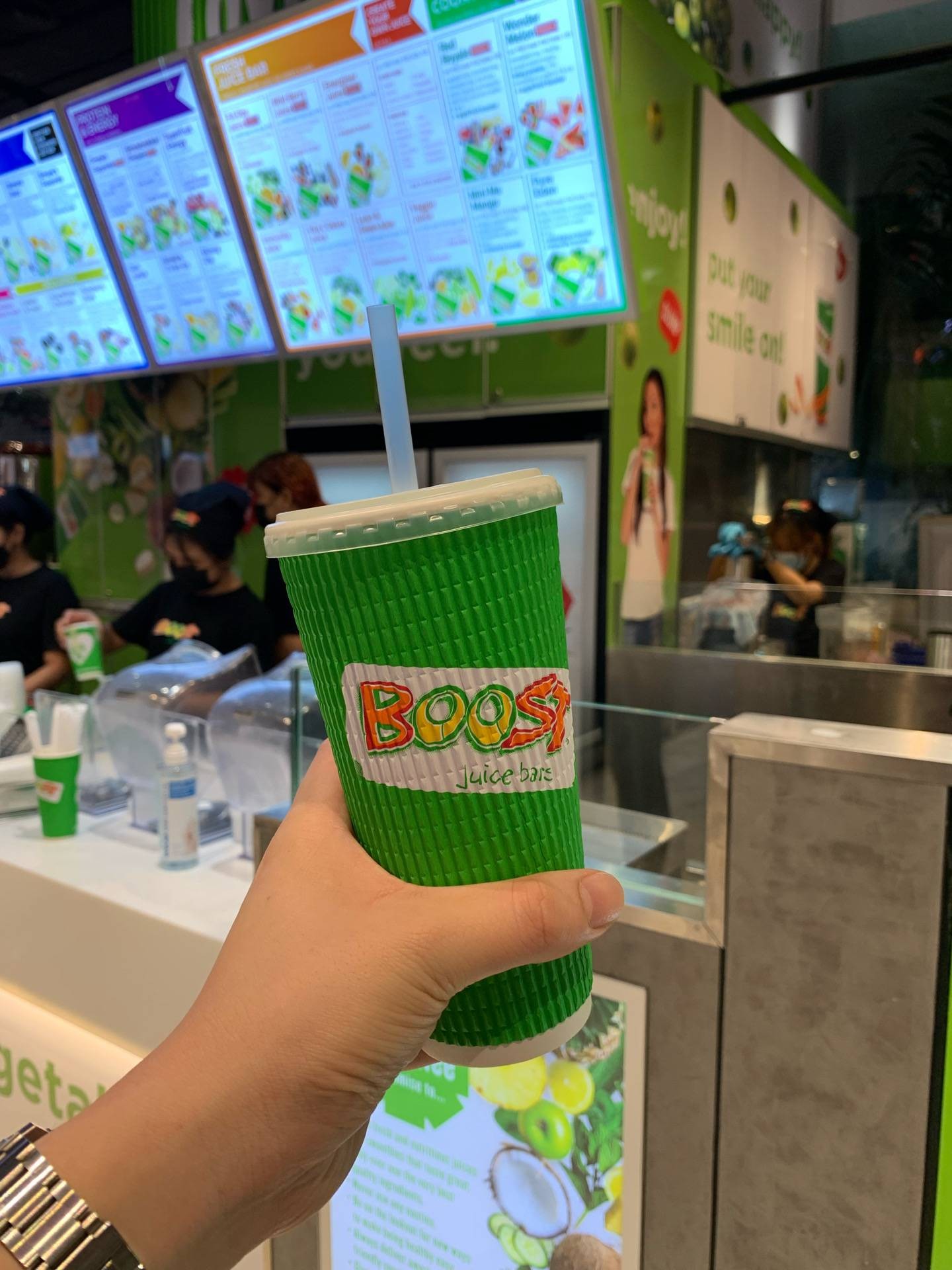 รูป Boost Juice Bars เอ็มควอเทีย