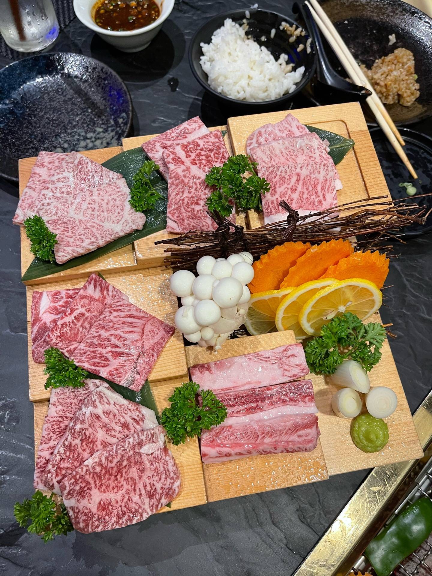 รีวิว Hon Yakiniku The park กรุงเทพกรีฑา - เนื้อคุณภาพดีมาก นุ่ม มัน ...