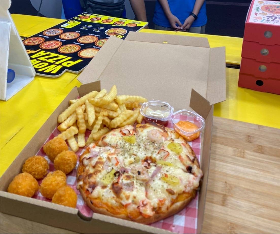 รีวิว Wow Pizza by Rabbit ตลาดนัดแฟมิลี่แลนด์ - อร่อยถูกปาก ถือว่ารสชาด ...