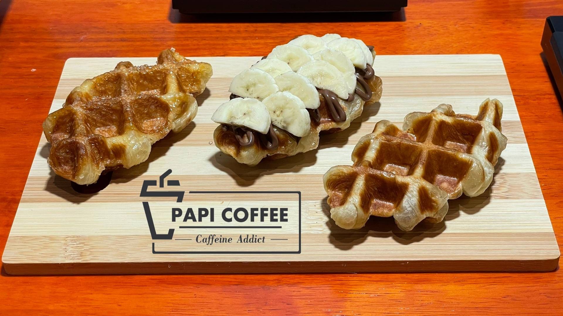 PAPI Coffee & Croffle (ปาปี๊คอฟฟี่แอนด์ครอฟเฟิล) สนามบินน้ำ - สั่งอาหาร ...