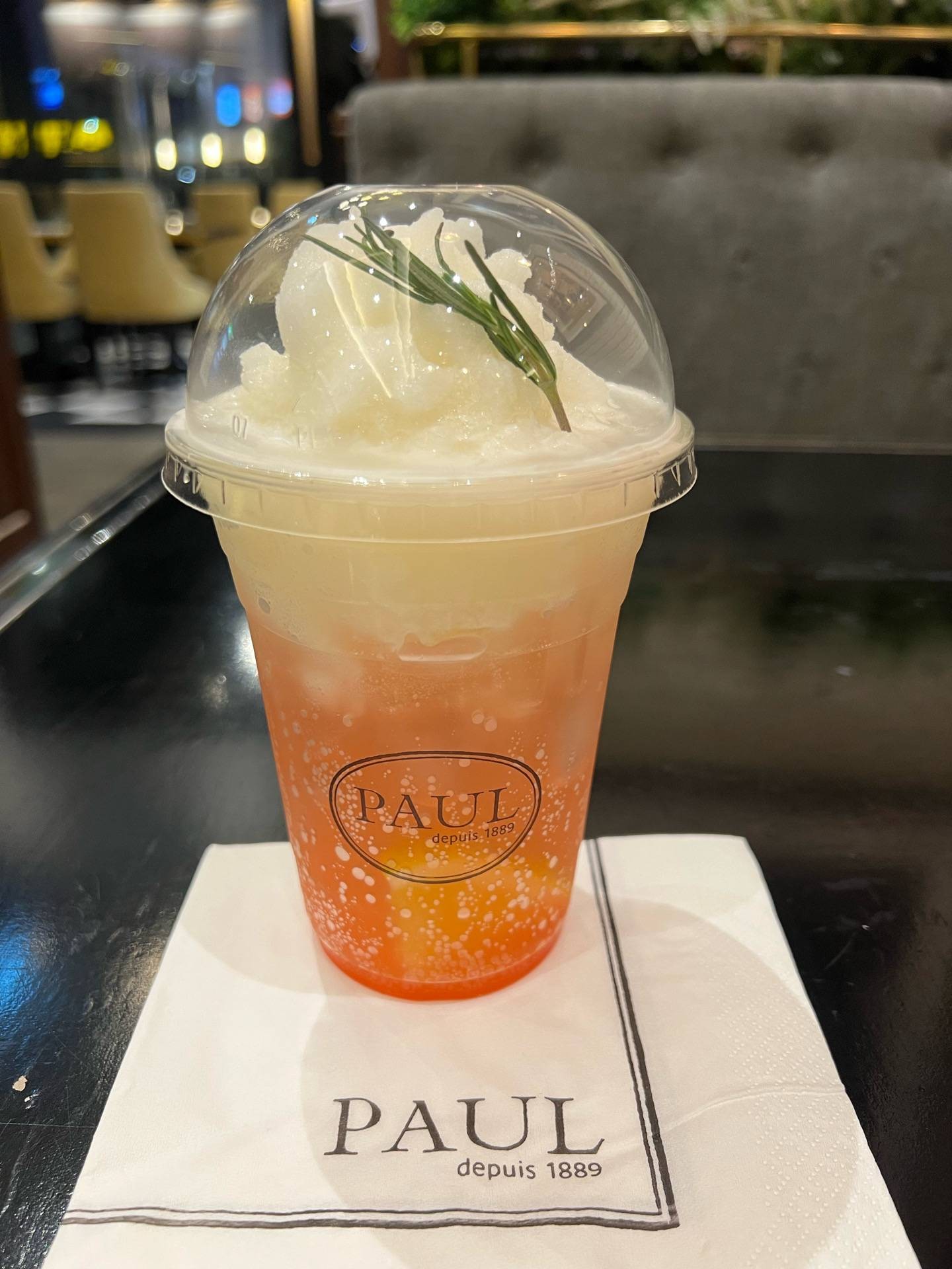 รีวิว PAUL เมกาบางนา - Yuzu snow grapefruit fizz