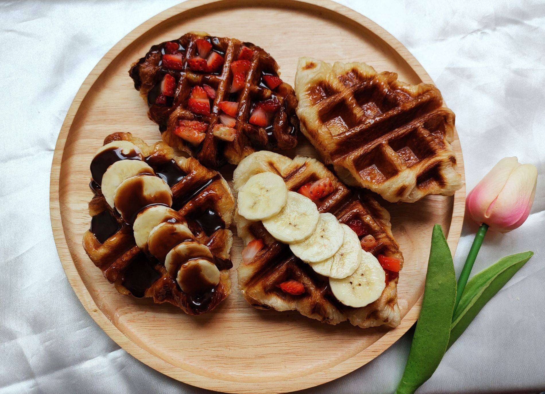 ร้าน Brown.Croffle ครอฟเฟิล ข้าวไข่ข้น ขนมจีบ | รีวิวร้านอาหาร