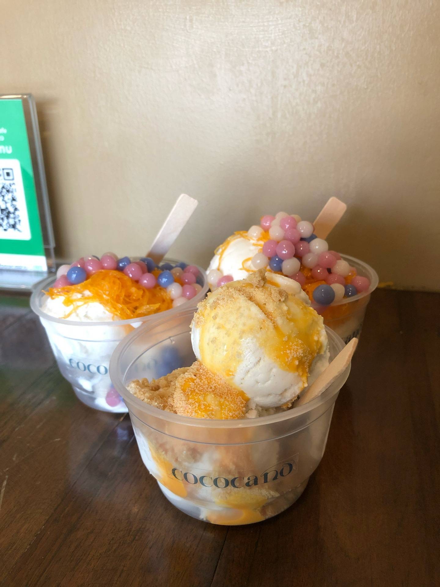 รีวิว COCOCANO Cafe&Eatery โคโค่คาโน่ คาเฟ่แอนด์อีทเทอรี่ เอกชัย 30 - ไอติมบัวลอยฝอยทอง - Wongnai