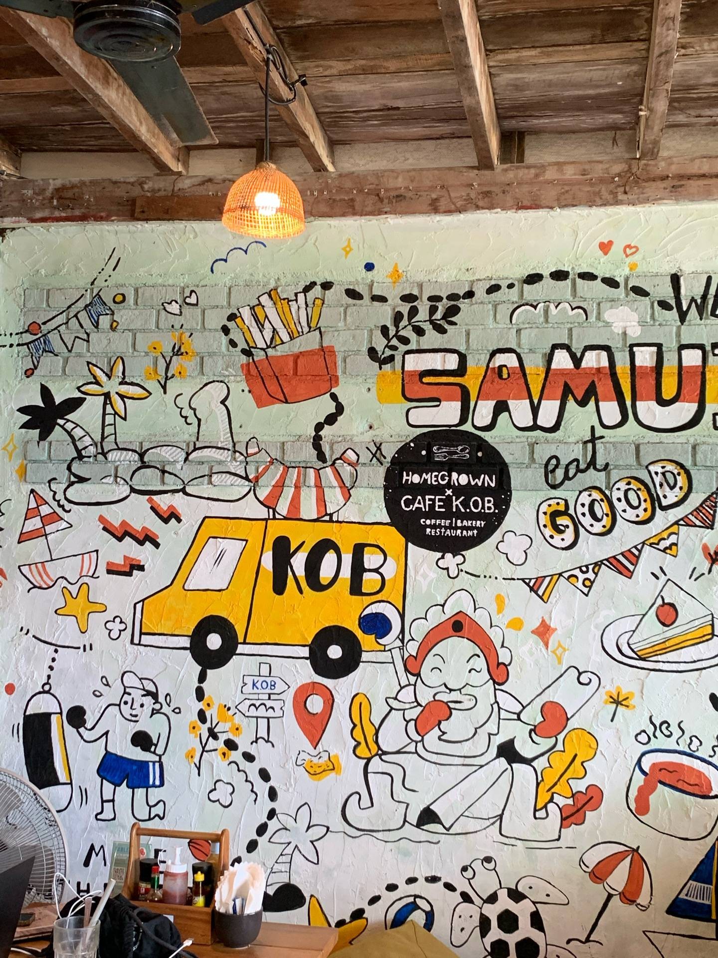 รูป คาเฟ่เคโอบี Homegrown X Café K.O.B - Wongnai