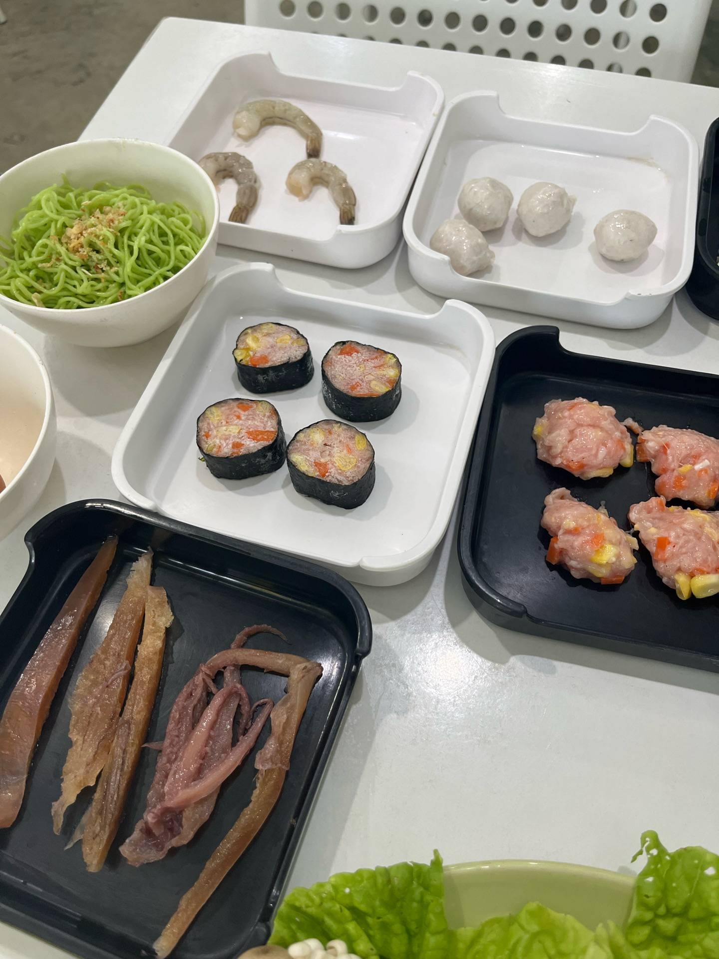 ปลาหมึกกรอบ ร้าน Sim Suki Family Resteraunt