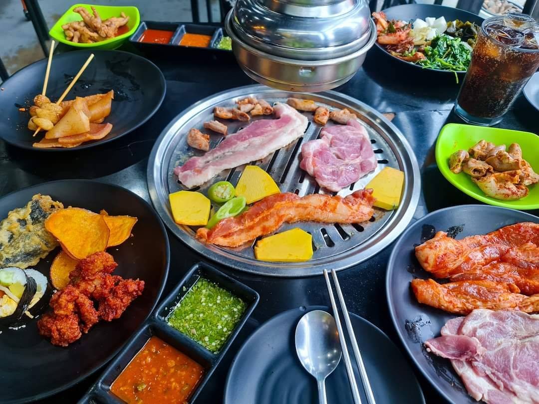 รีวิว คิมกาเน (Kimgane korea bbq) อุดมสุขวอล์ - พอได้หายอยาก ปิ้งย่าง korea