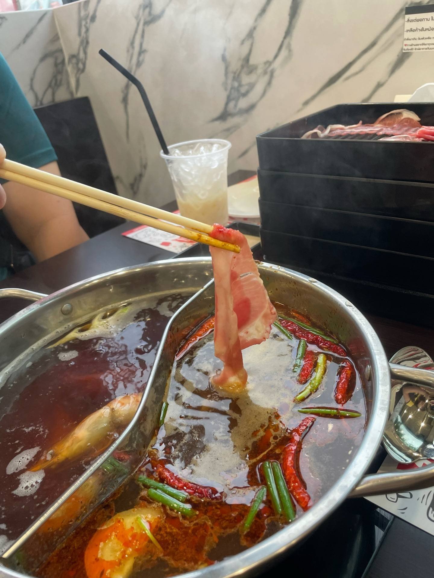 รีวิว Mandarin Suki & Dimsum Halal (hatyai) - Halal Shabu buffet