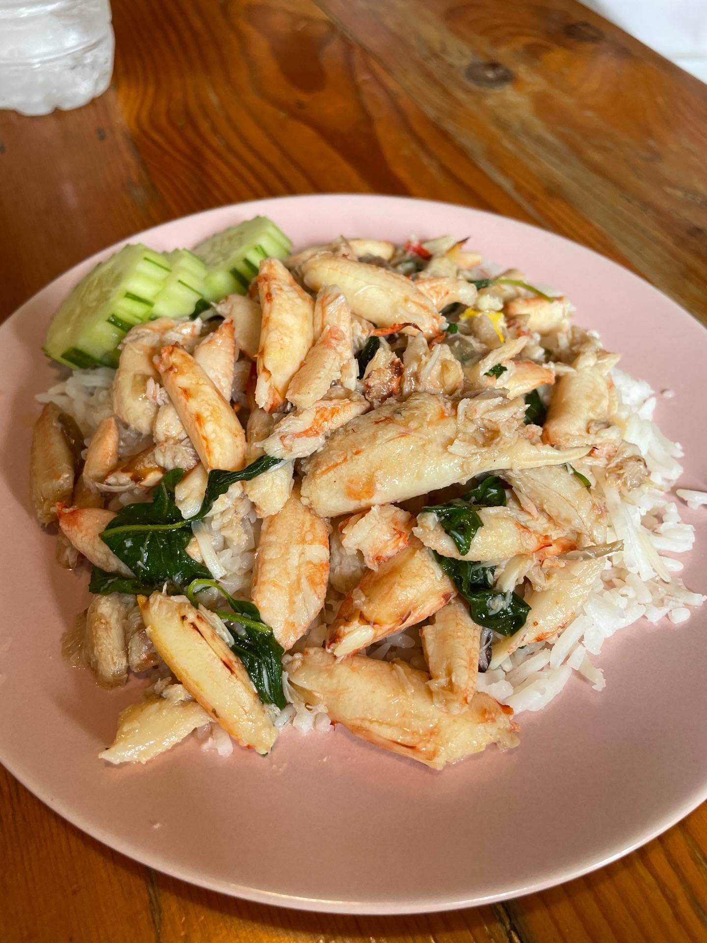 รีวิว ครัวแม่ฬา โคตรกะเพราปูหัวหิน - ร้านกระเพราปูแน่นๆ ราคา120