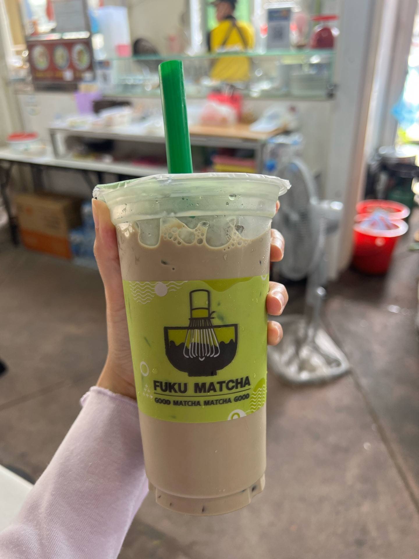 รีวิว Fuku Matcha สามย่านมิตรทาวน์ - Hojicha Lover - Wongnai